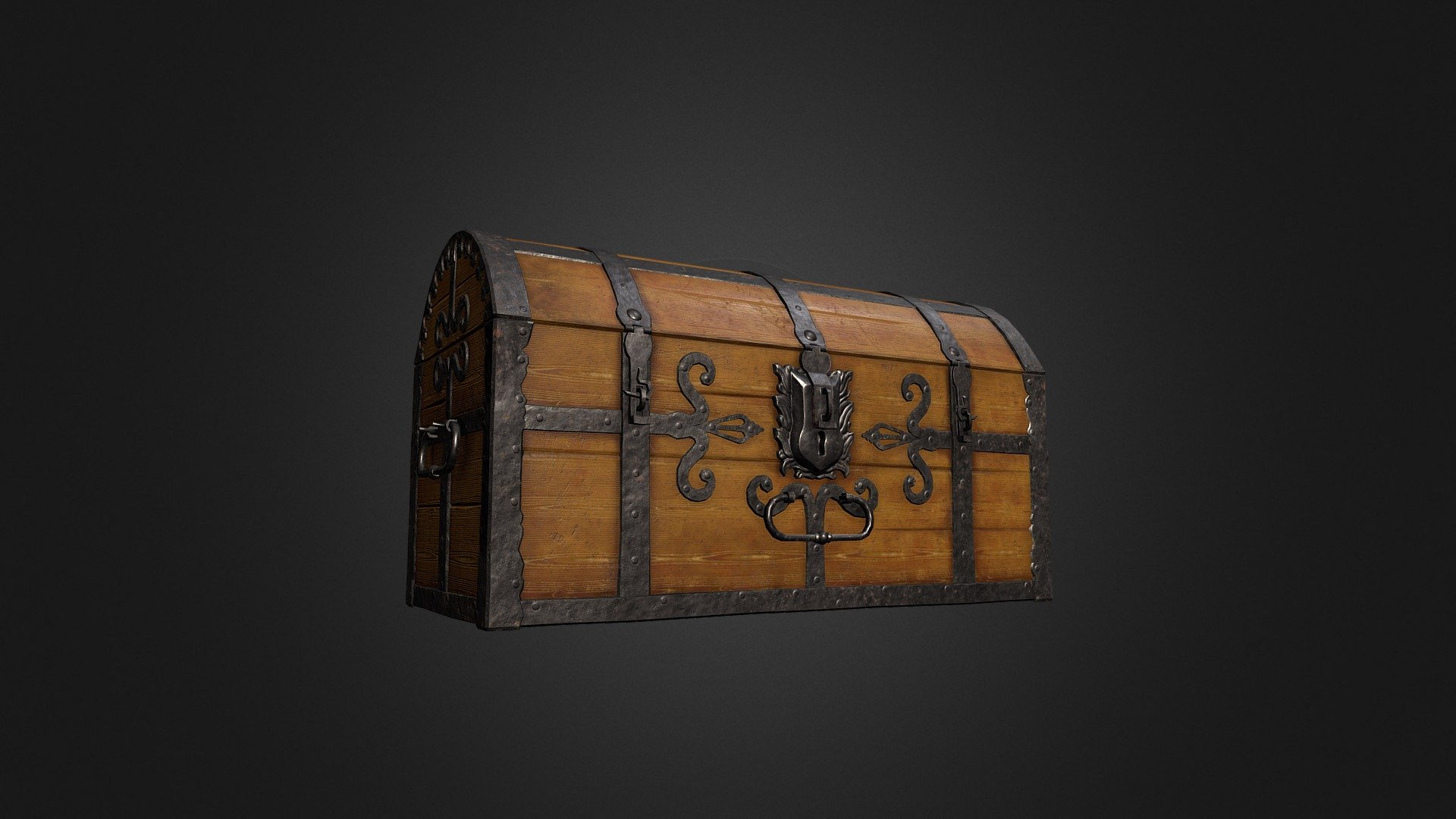 Gothic Chest - 3D model by Patrick Thudium (@patrick.thudium) [17c569a ...