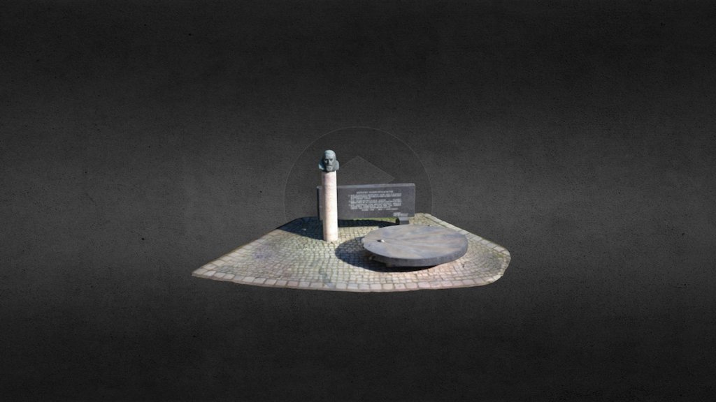 Kepler statue - 3D model by Johannes Kopf (@joxx) [17c6096] - Sketchfab