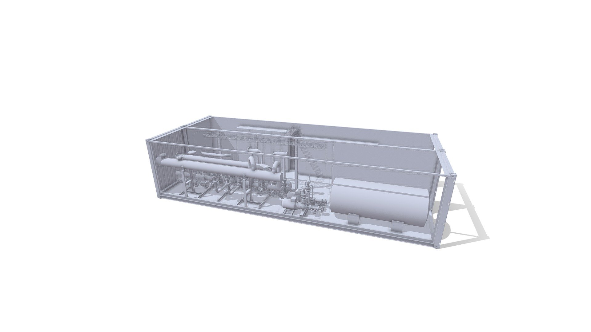 Contenedor Completo - 3D model by Thoruskar [17c6401] - Sketchfab
