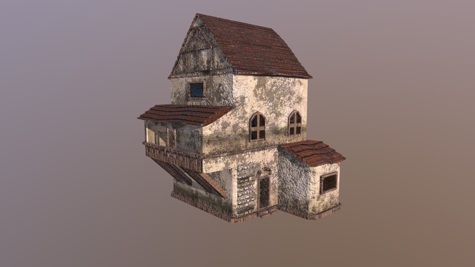 Medieval House - 3D model by beblin07 [17c7610] - Sketchfab