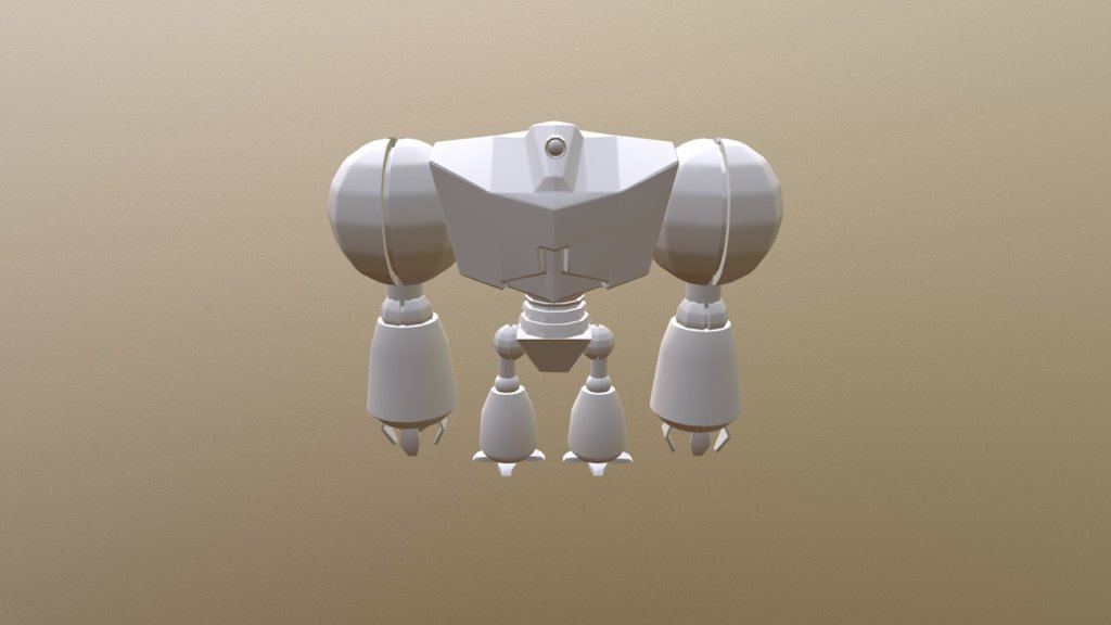 Robot MK2 - 3D model by davisjensen [17c975c] - Sketchfab