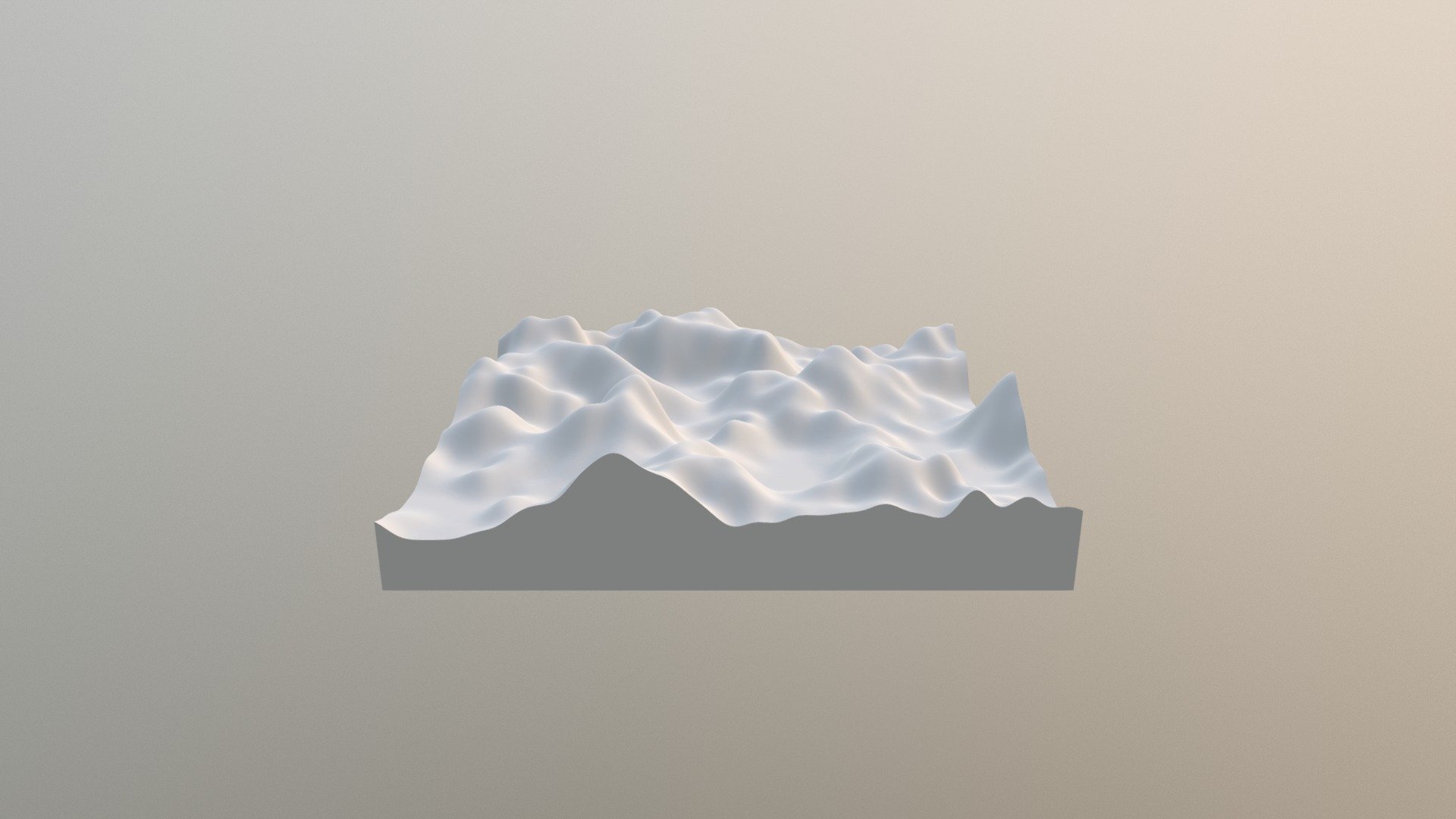 Heightmap - 3D model by globberlok [17ca9a1] - Sketchfab