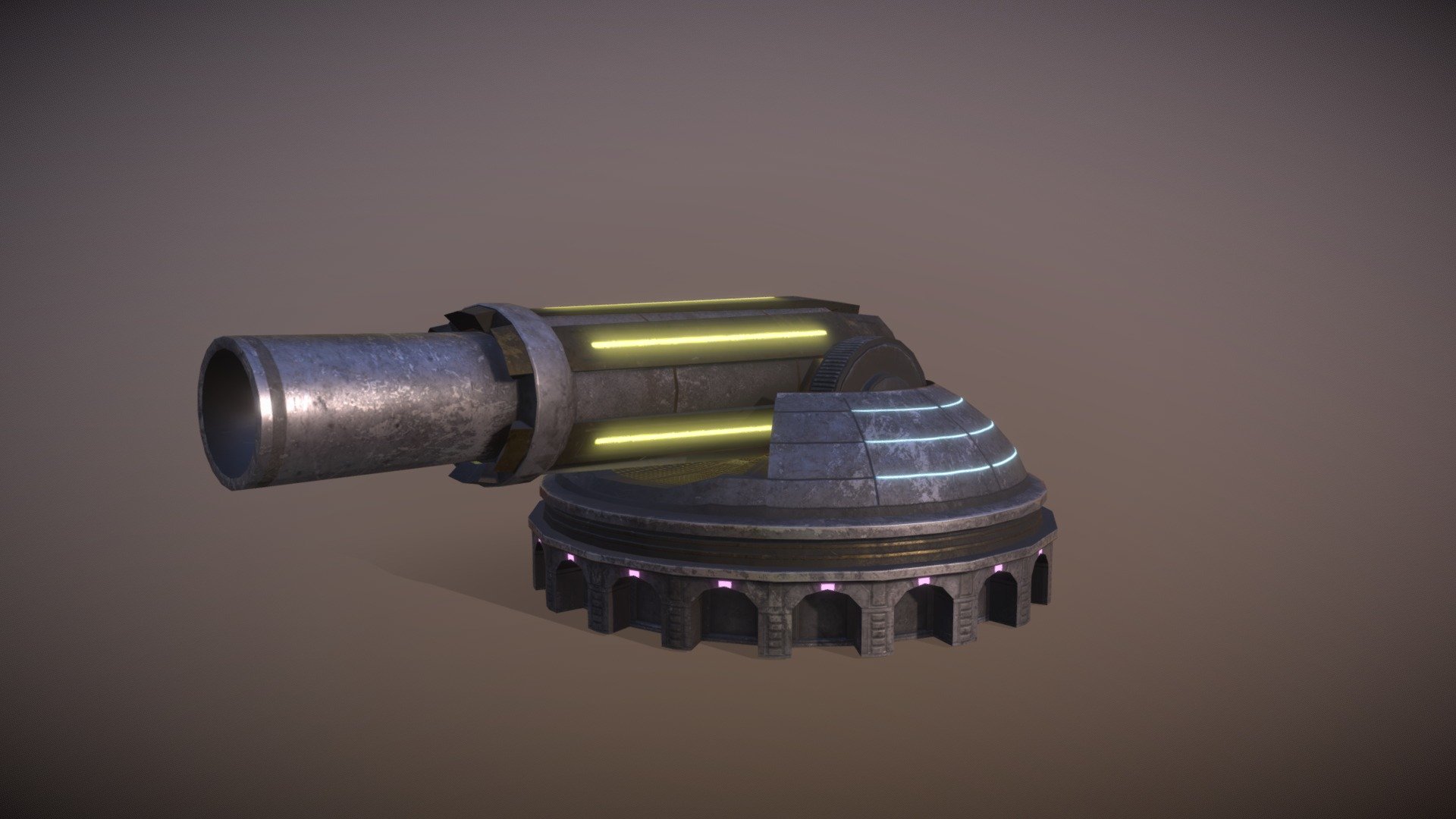 Gun Battery Building - 3D model by Colin Merrick (@colinmerrick ...