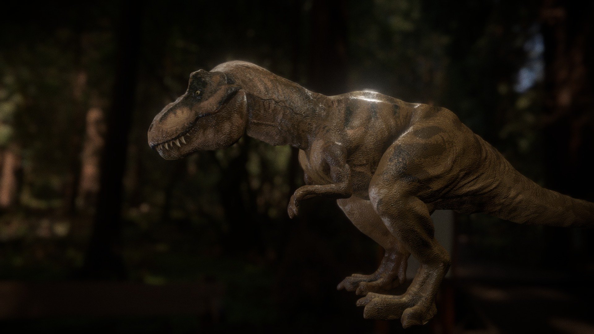 T-Rex fully rigged body - 3D model by Lycortas [17cdd3a] - Sketchfab