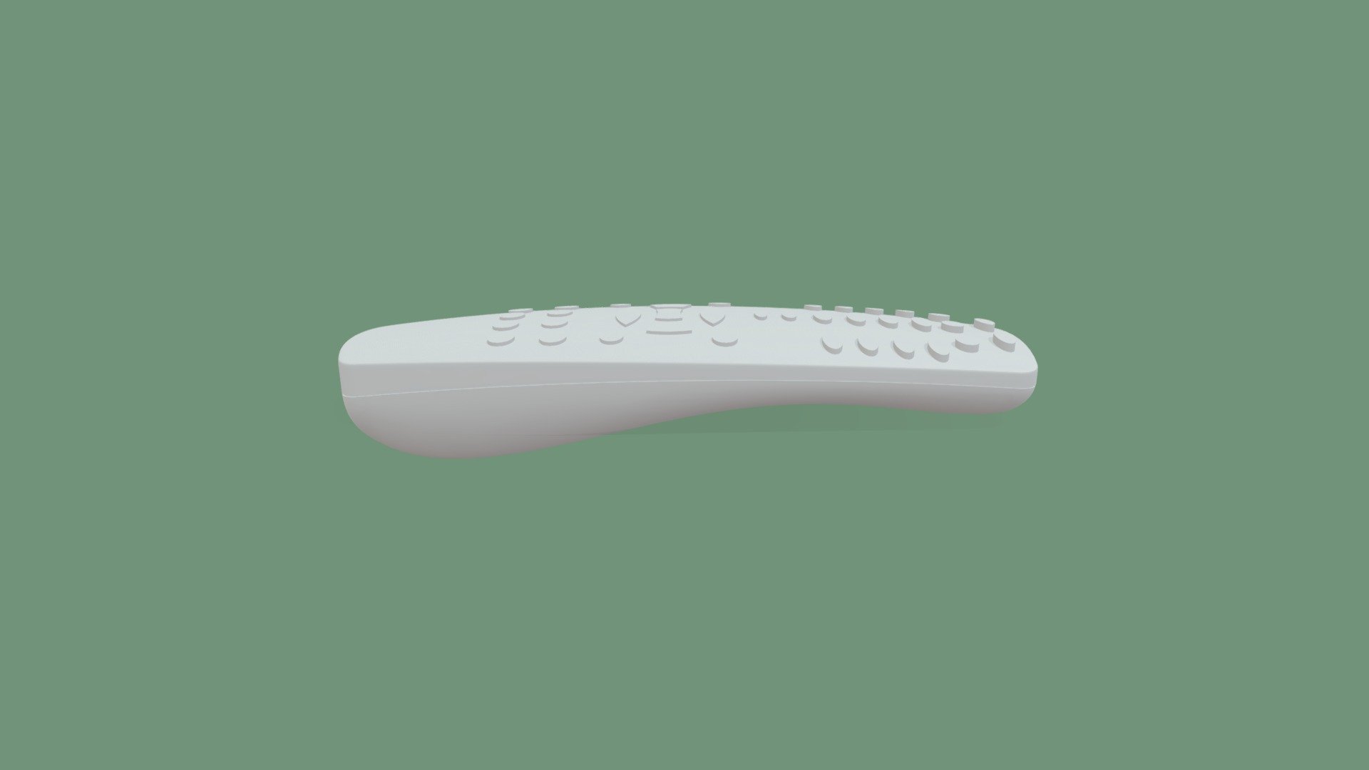 Retro television control - Download Free 3D model by valeduque ...