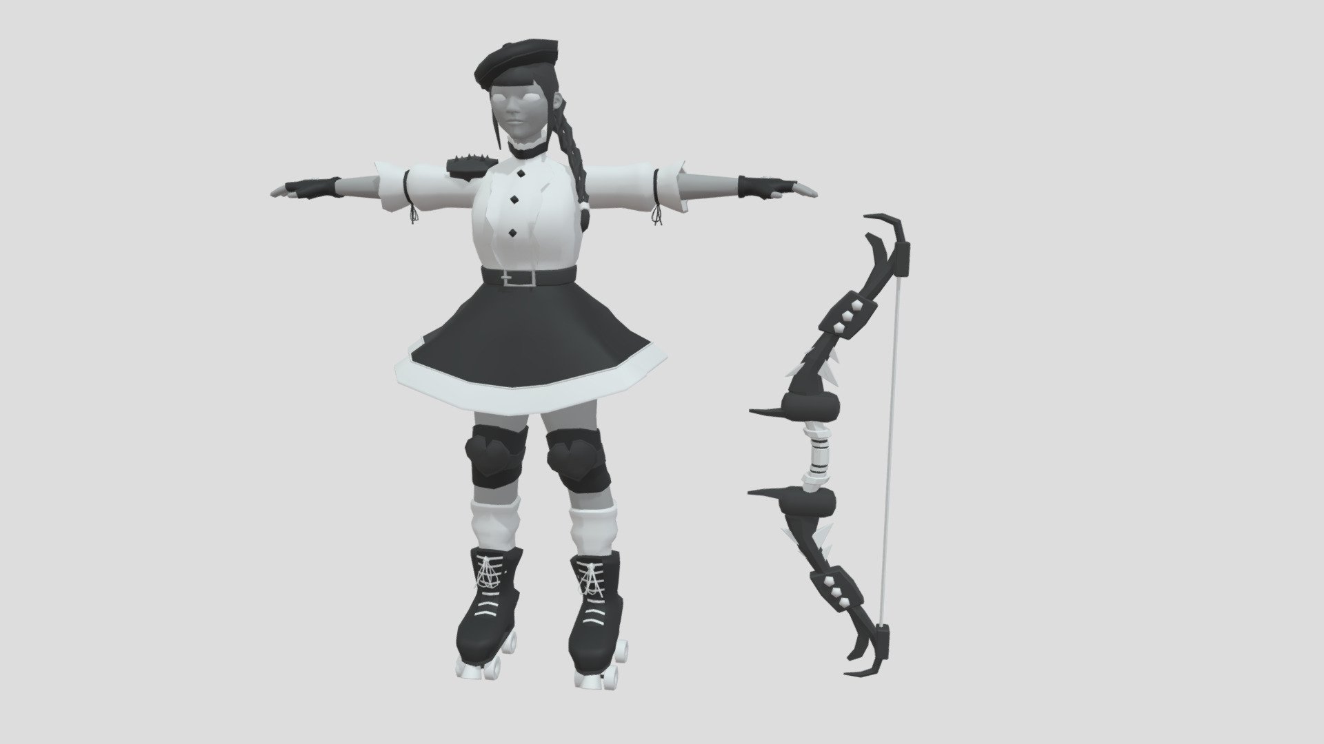 Archer - Download Free 3D model by vahnessa [17d0c3a] - Sketchfab