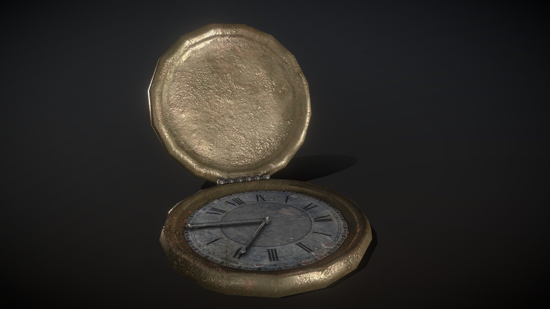 Weathered Fob Watch - 3D model by benmitchell (@DarkHydra11) [17d0f27 ...