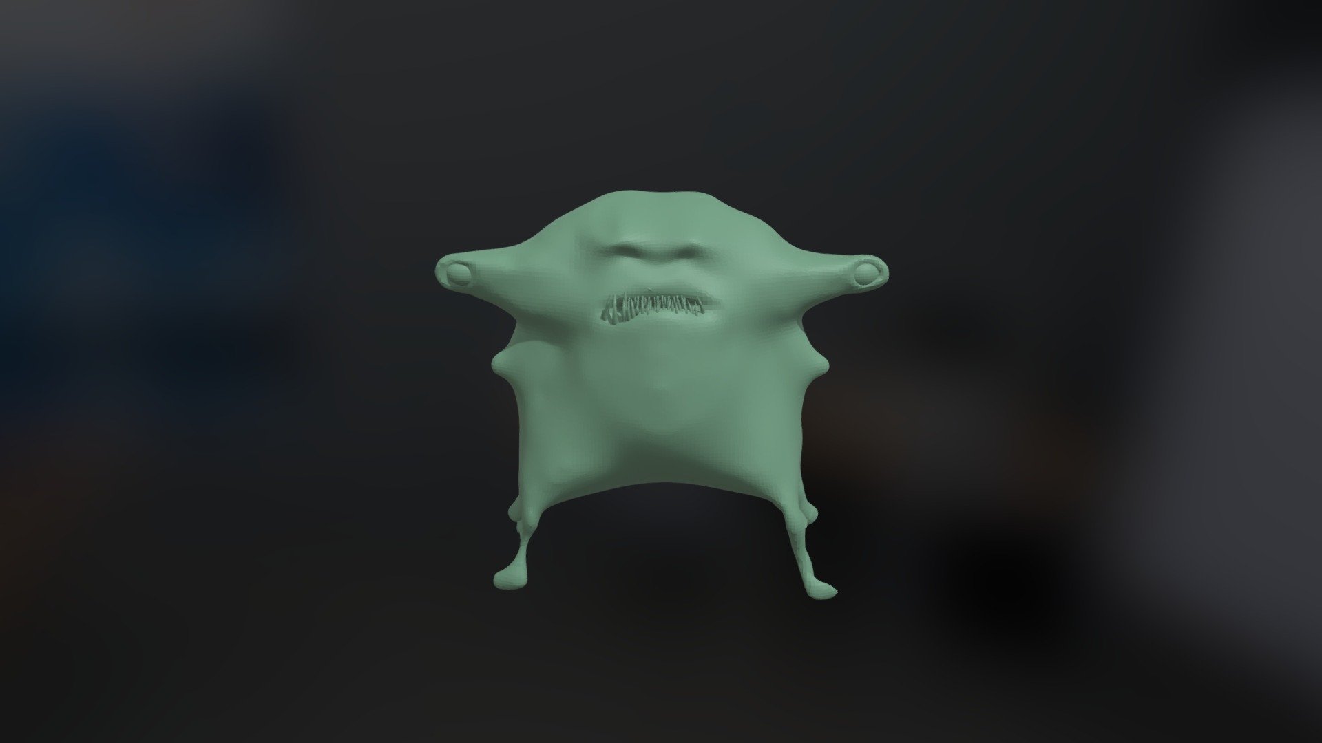 Deep sea monster - 3D model by maury.massaa [17d37c1] - Sketchfab