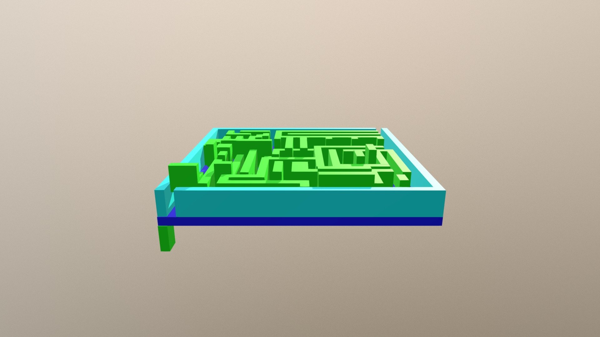 Labyrinth - 3D model by ToniFU [17d3c71] - Sketchfab