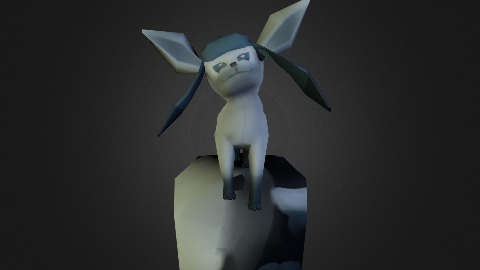 Glaceon - 3D model by chrystalinedecker [17d3cfb] - Sketchfab