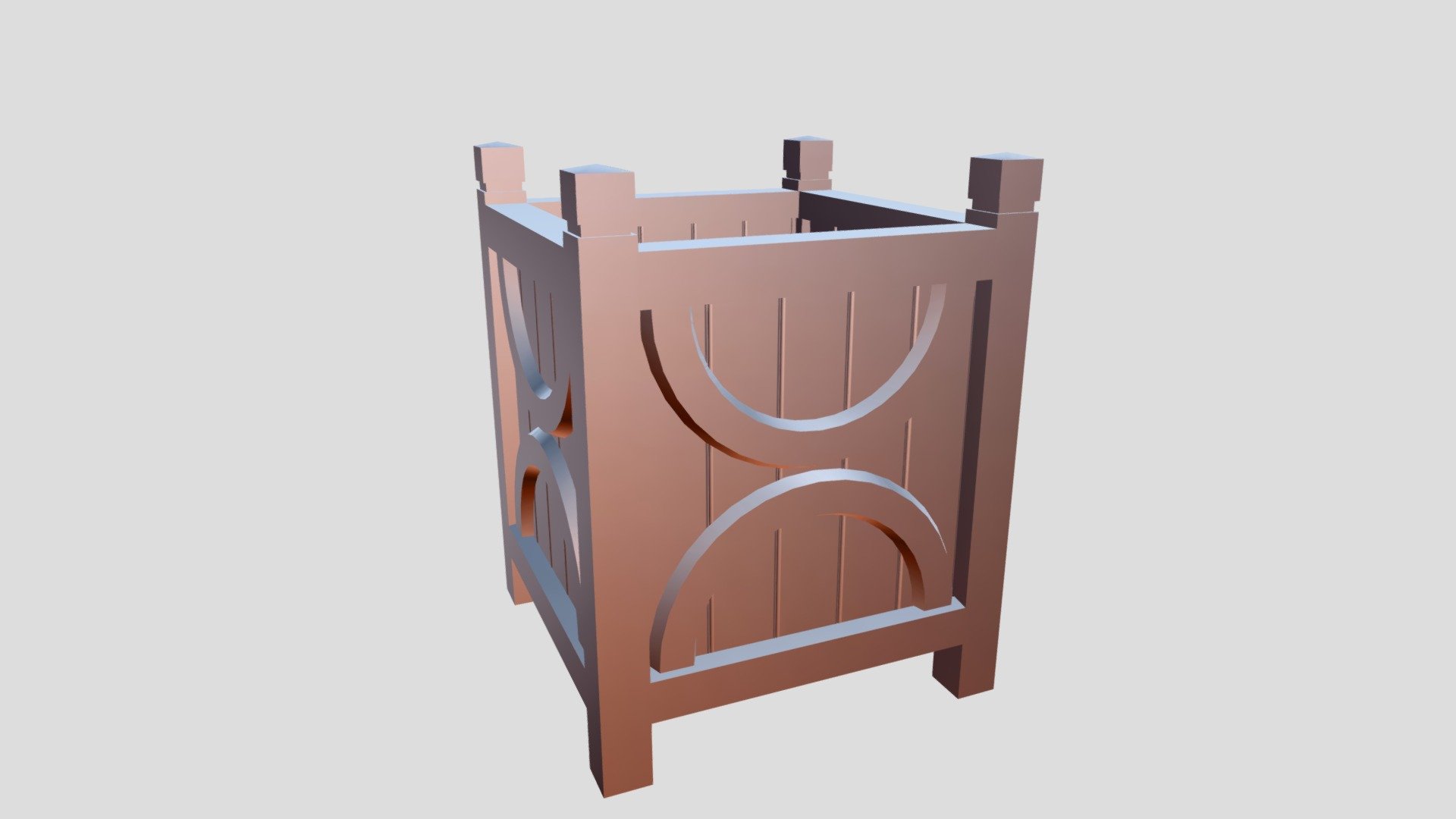 Planter Box - 3D model by mattcahill [17d3e2e] - Sketchfab