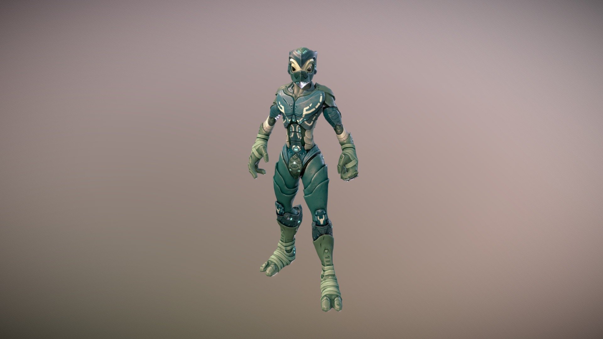 Alien - Download Free 3D model by zguerrero [17d4113] - Sketchfab