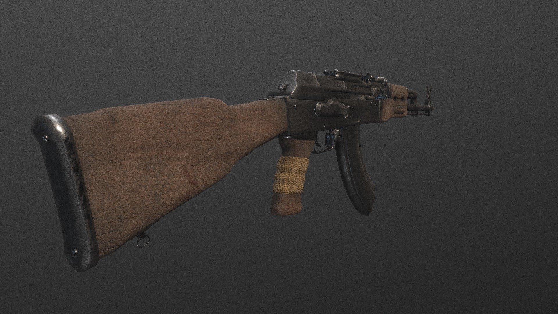 Akm-47 - 3D model by aleggc (@alejandro9819708) [17d416e] - Sketchfab