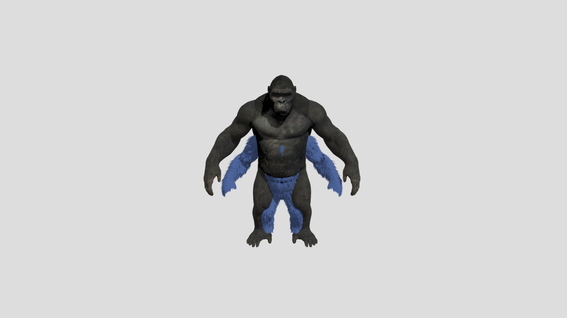 kong-2021-animated-run - 3D model by 5549956 [17d54dc] - Sketchfab