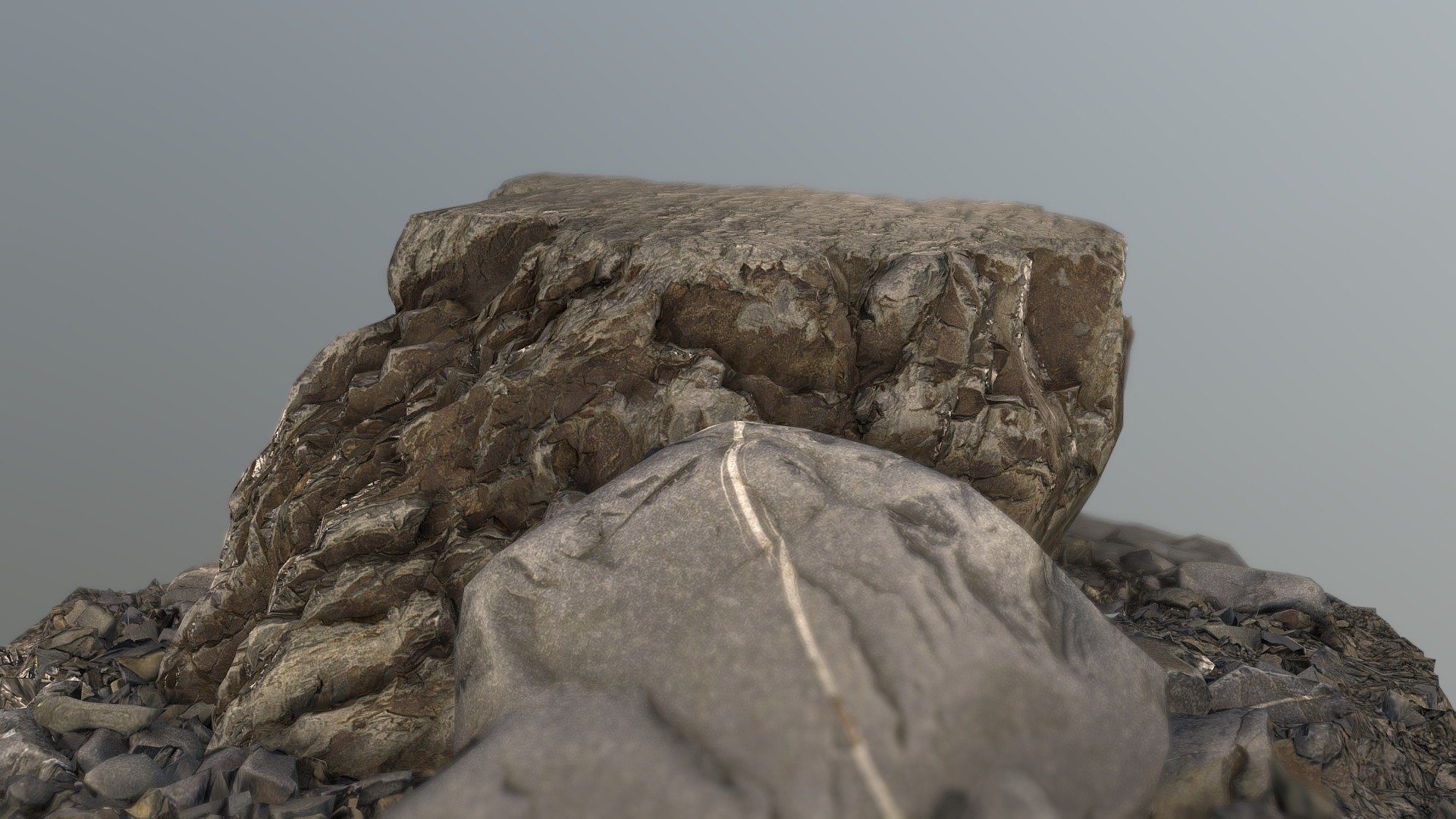 4k photorealistic beach boulder - Download Free 3D model by Lokaton ...