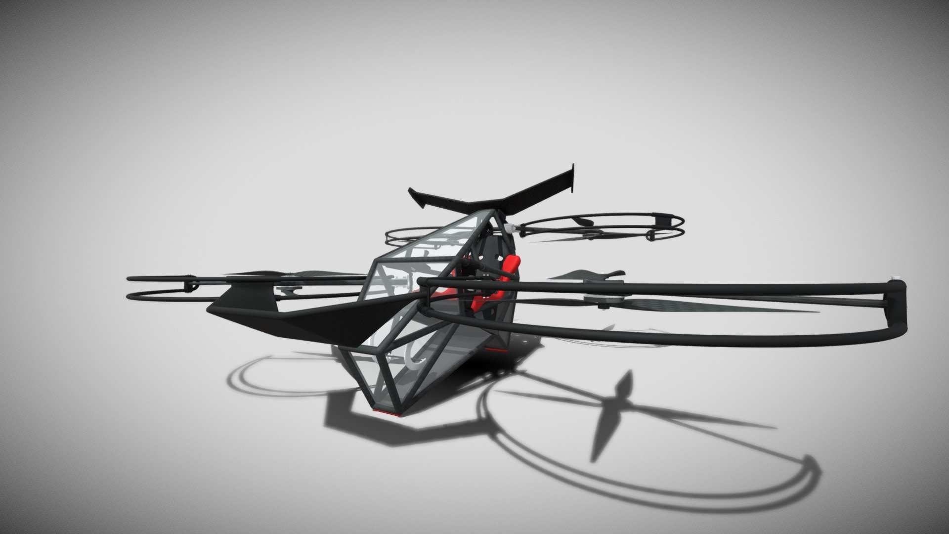 Quadraxes eco EVTOL Air Racer - 3D model by Tibo Cat Lion (@Tibocatlion ...