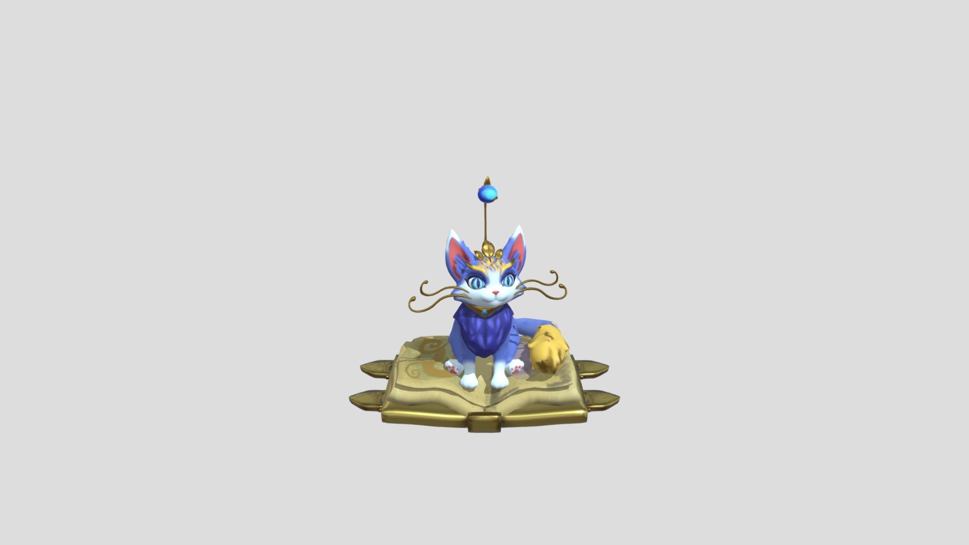 Yuumi League of Legends - 3D model by sphexvirart [17d8624] - Sketchfab