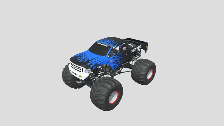 Monstertruck 3D models - Sketchfab
