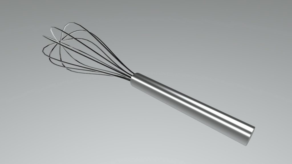 Whisk - 3D model by dorianzgraggen [17db002] - Sketchfab
