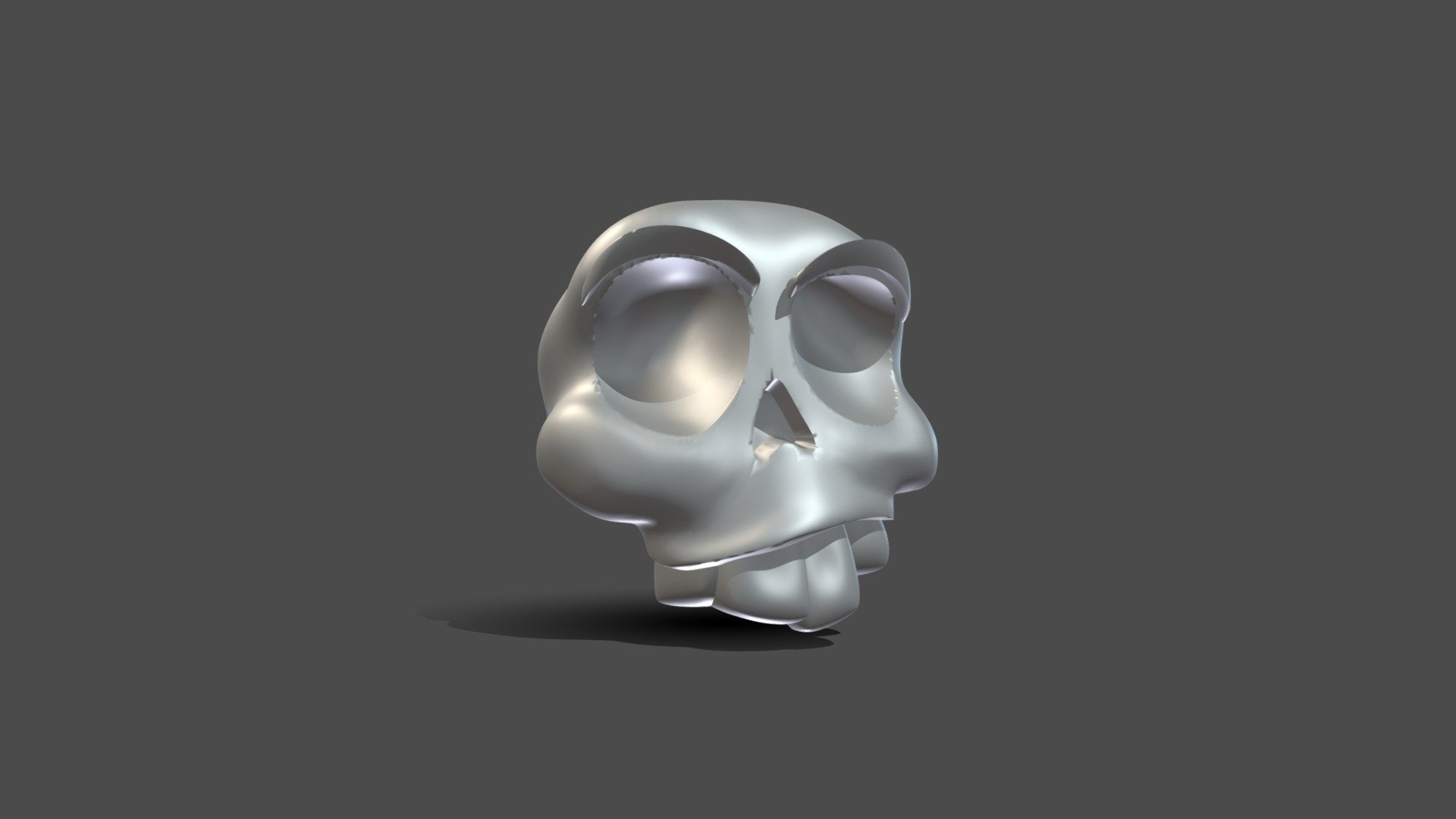 Funny Skull Head - Download Free 3D model by delgadoroca [17db21f ...