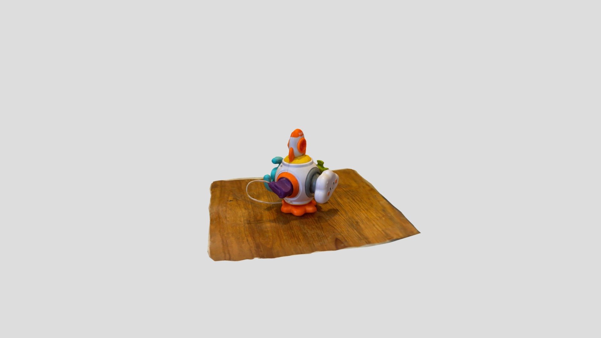 Toy rocket - Download Free 3D model by Voxel_NFT_funart [17db417 ...