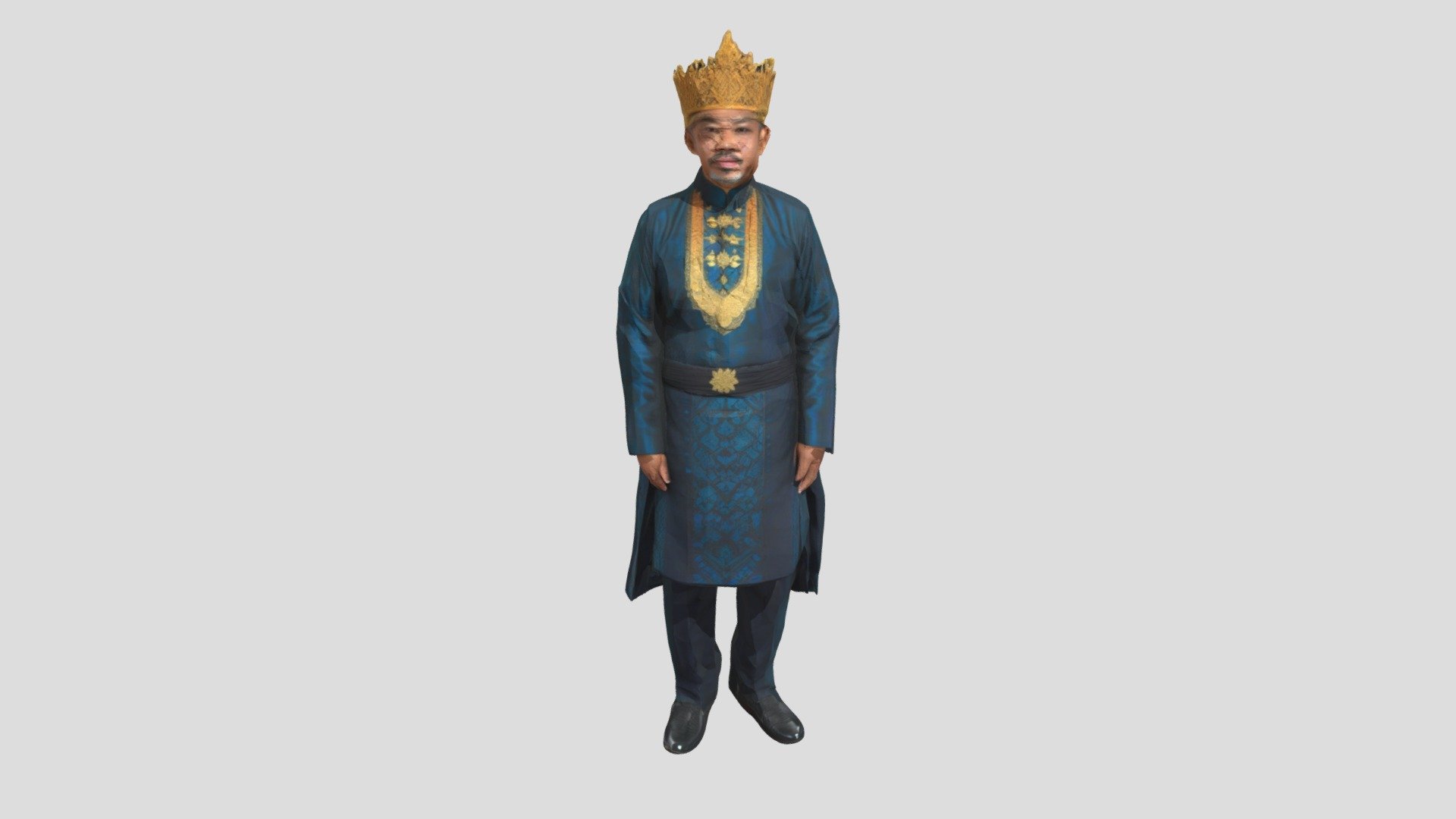 Baju Kedua Sultan - Download Free 3D model by wanmohdafiq [17dca81 ...