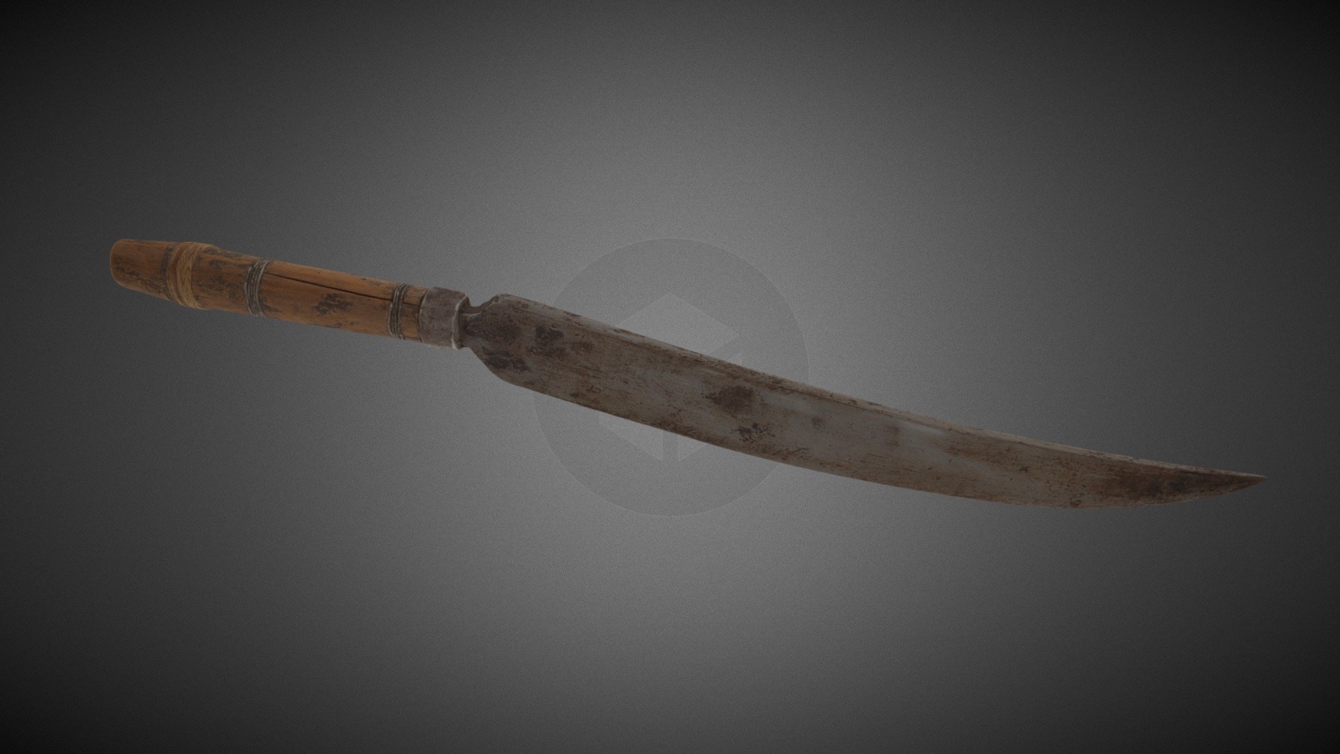 Taiwan Head Hunting Knife - 3D model by Världskulturmuseerna ...