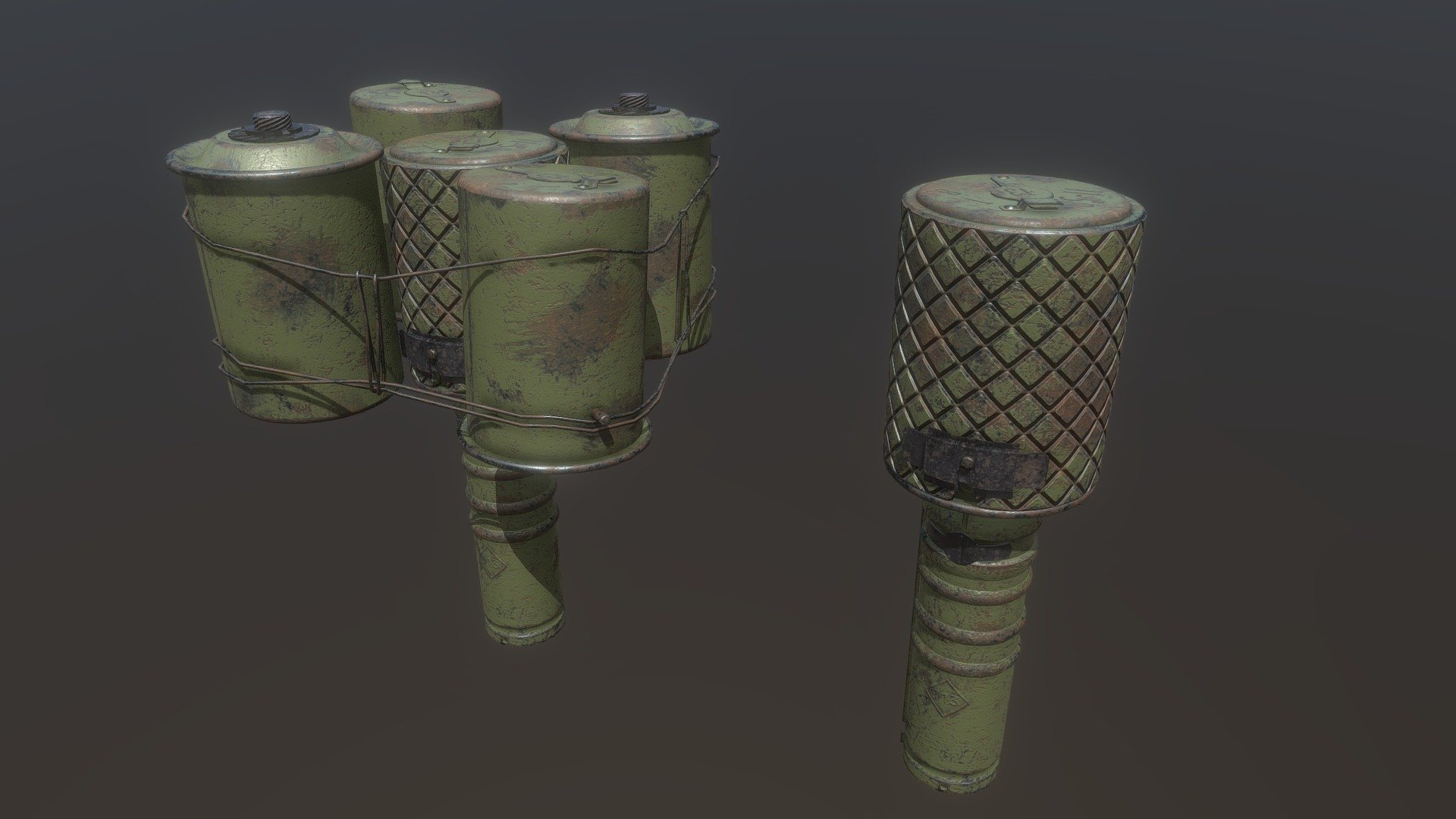 RGD-33 Grenade - Buy Royalty Free 3D model by MartinDusek [17dd304 ...