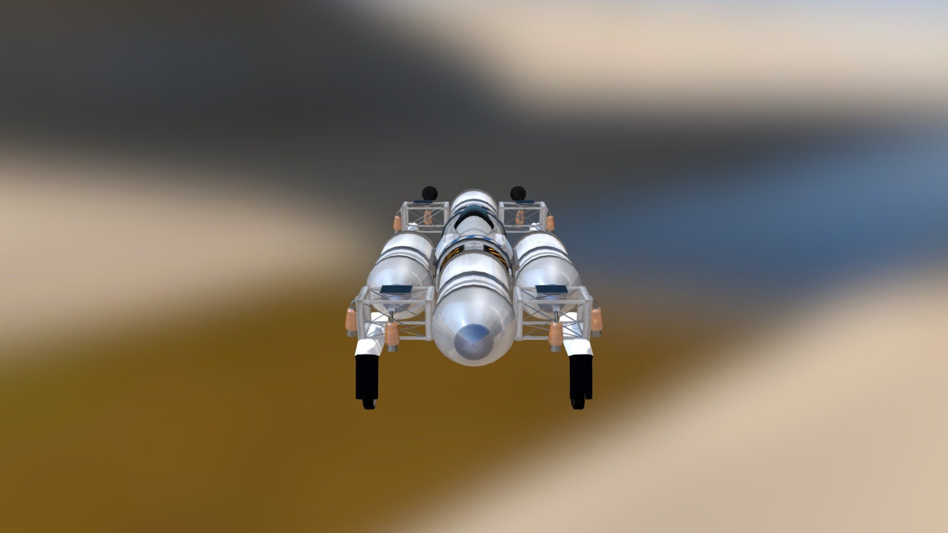 Rocket-power VTOL - 3D model by NoTi [17dece6] - Sketchfab