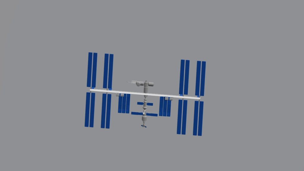 ISS 3D - 3D model by roket [17df775] - Sketchfab