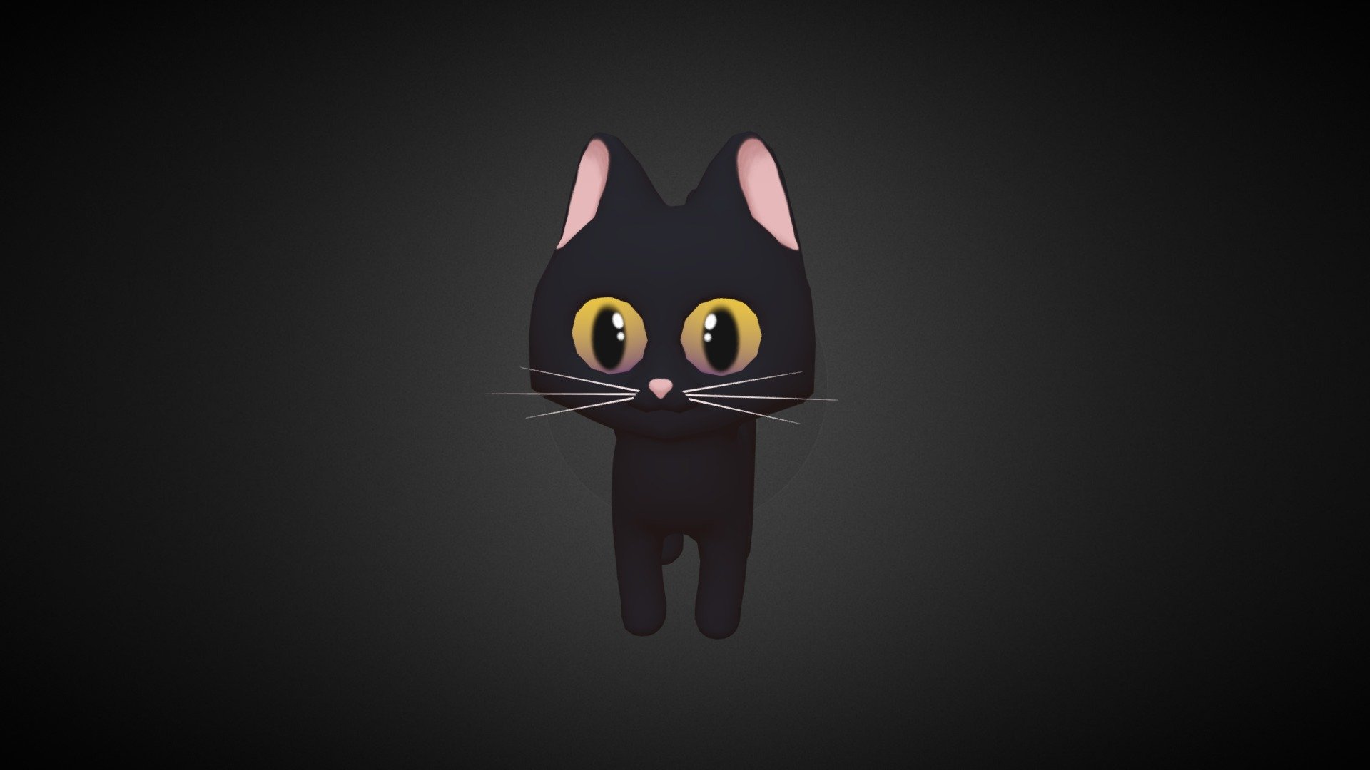 Low Poly Cartoon Cat - Download Free 3D model by Junglelava ...