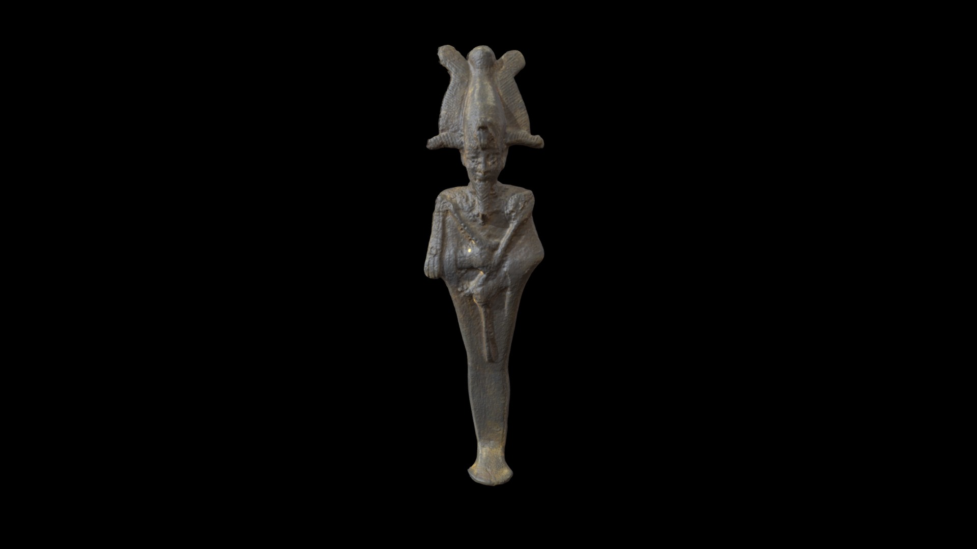Osiris Figurine - Download Free 3D model by Harvard Museum of the ...