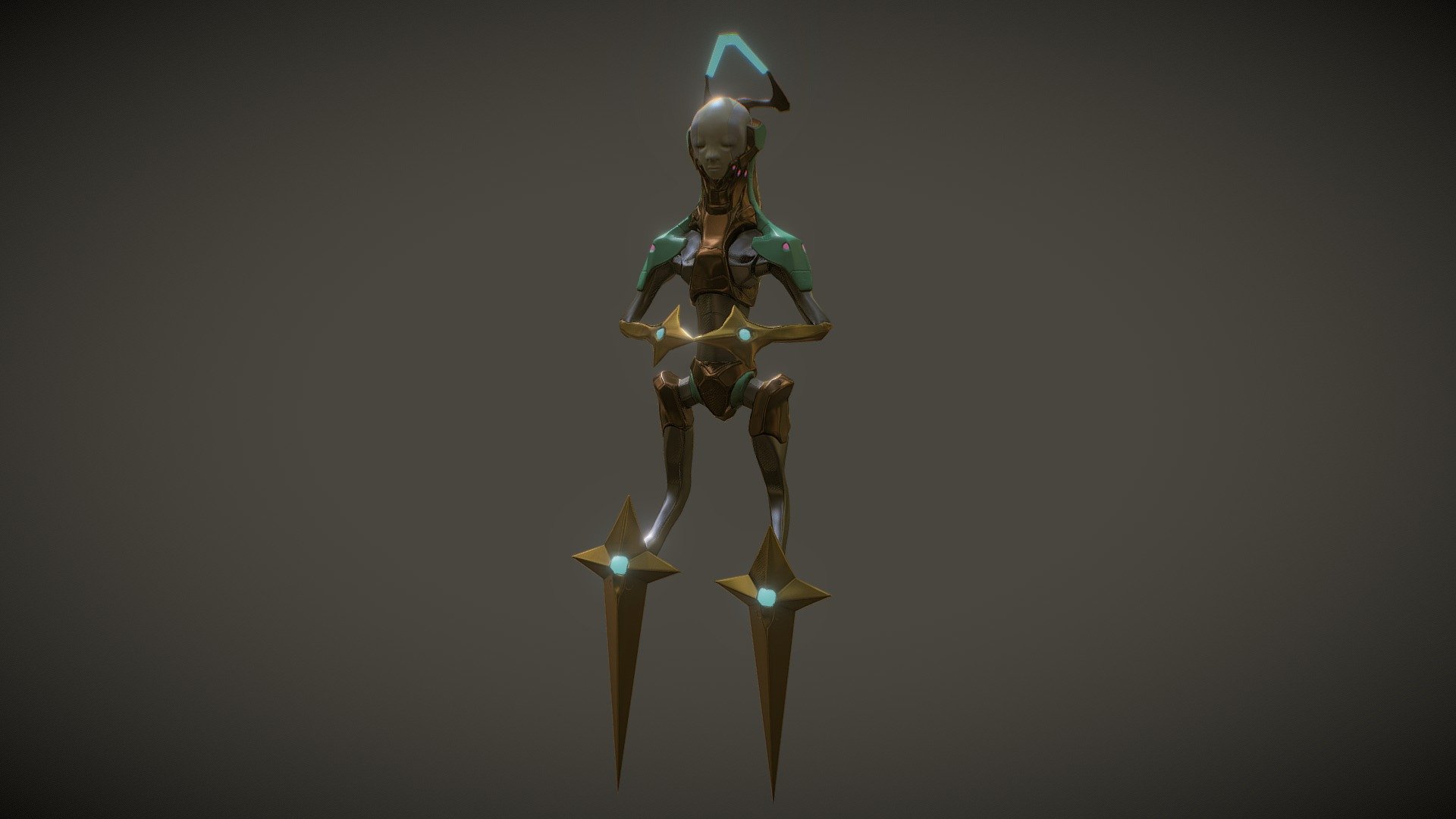 Angel O-X Posed - 3D model by JSchneidz [17e135b] - Sketchfab