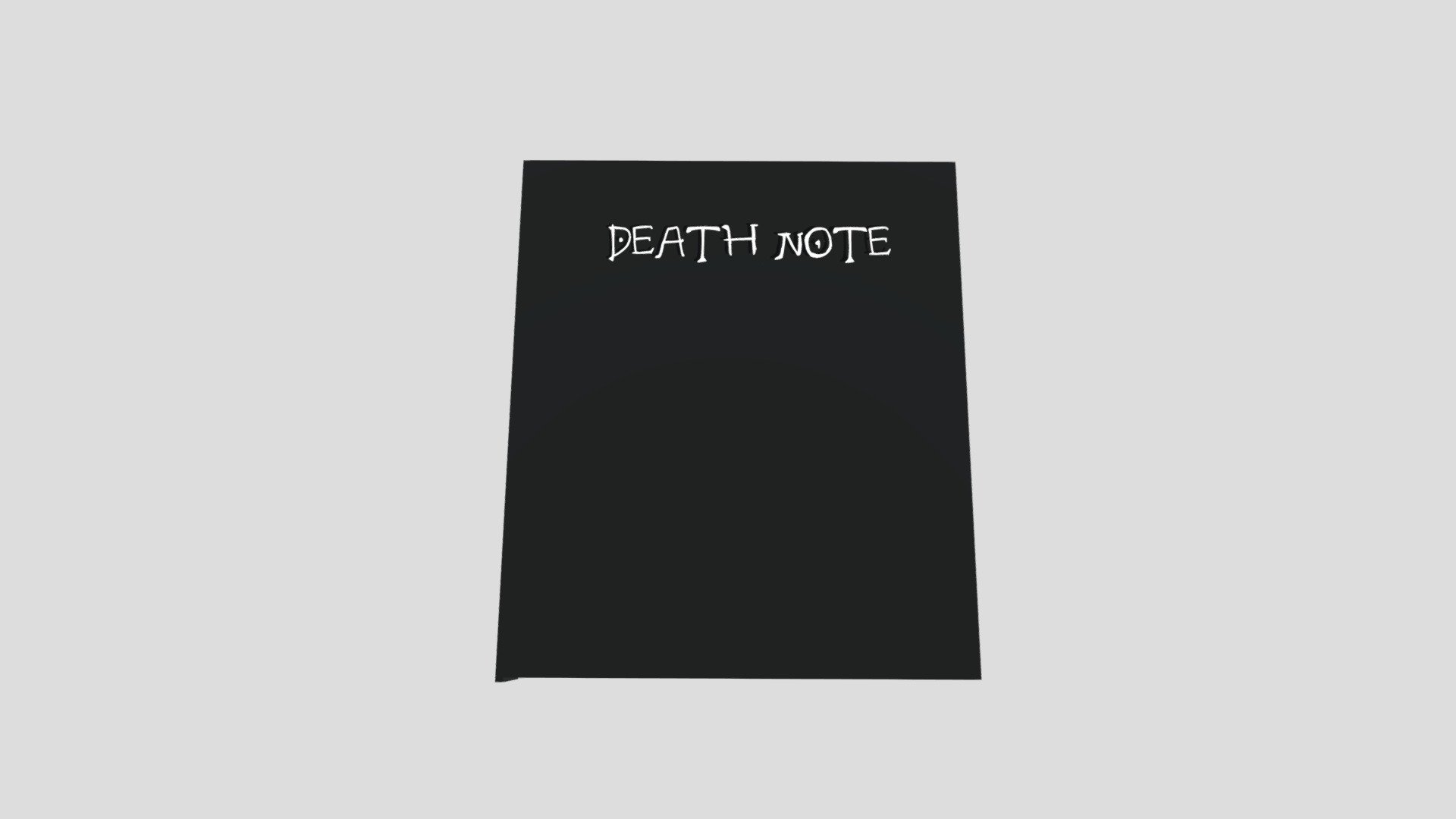 Death note - Download Free 3D model by zeviK (@zevik-es) [17e2a68 ...