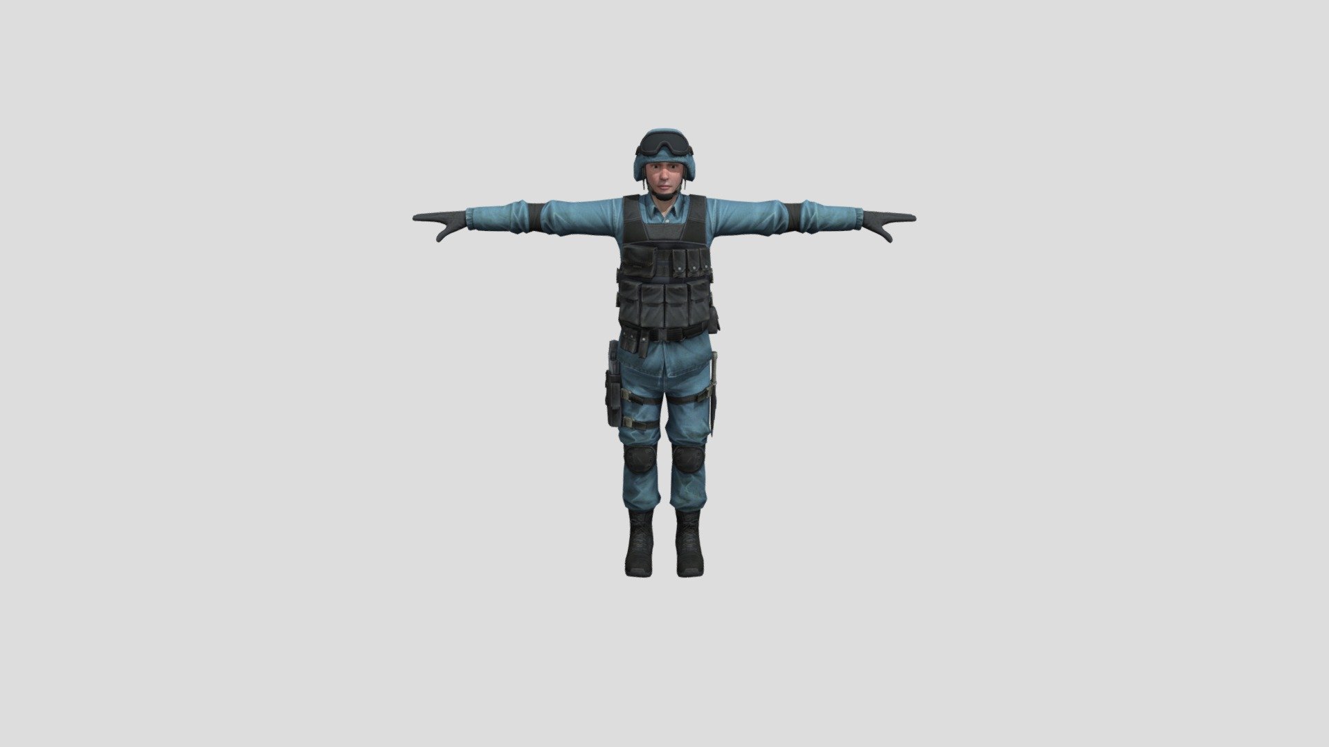 Swat - 3D model by ssnn123997 [17e334b] - Sketchfab
