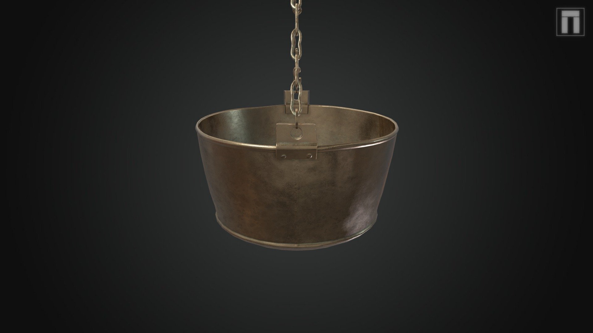 Medieval Hanging Cauldron - 3D model by Wessex Archaeology ...