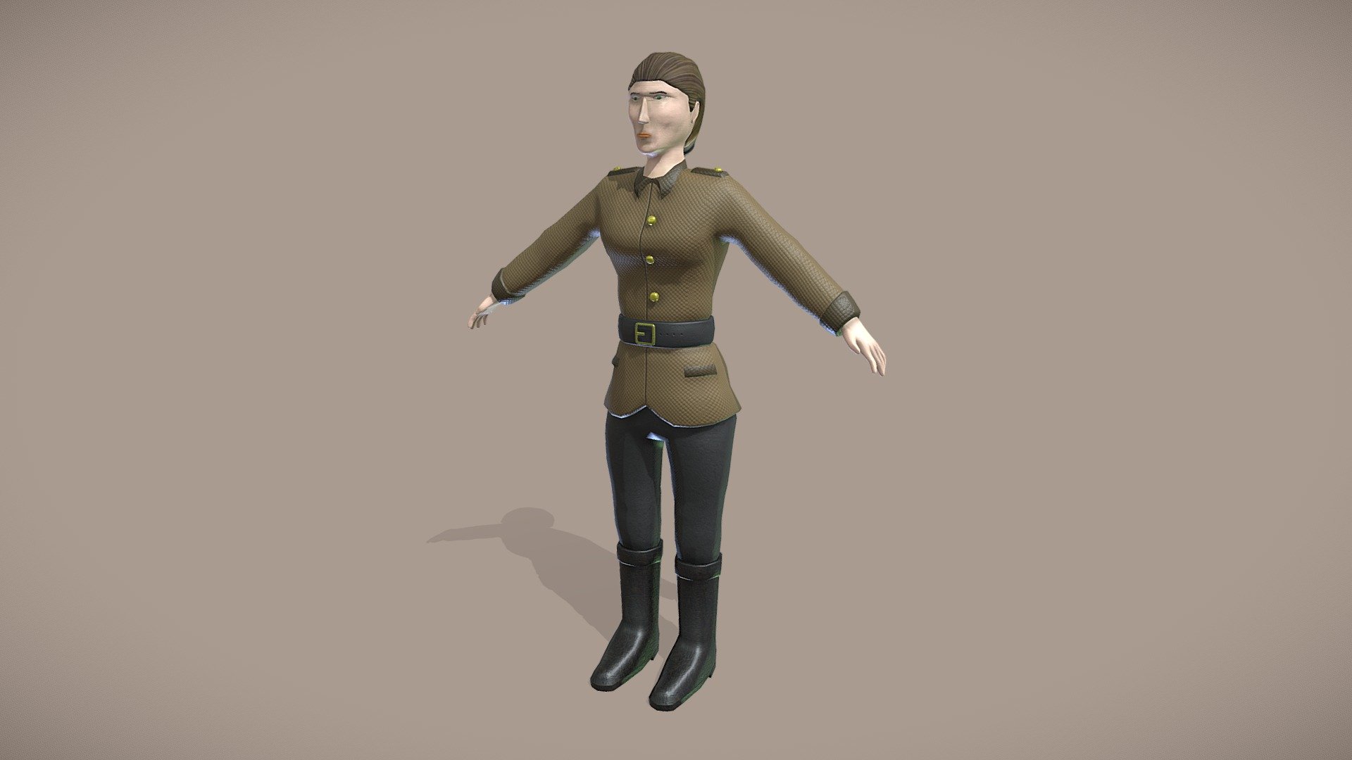Female Officer Character - Download Free 3D model by Daz (@Darren.Hogan ...