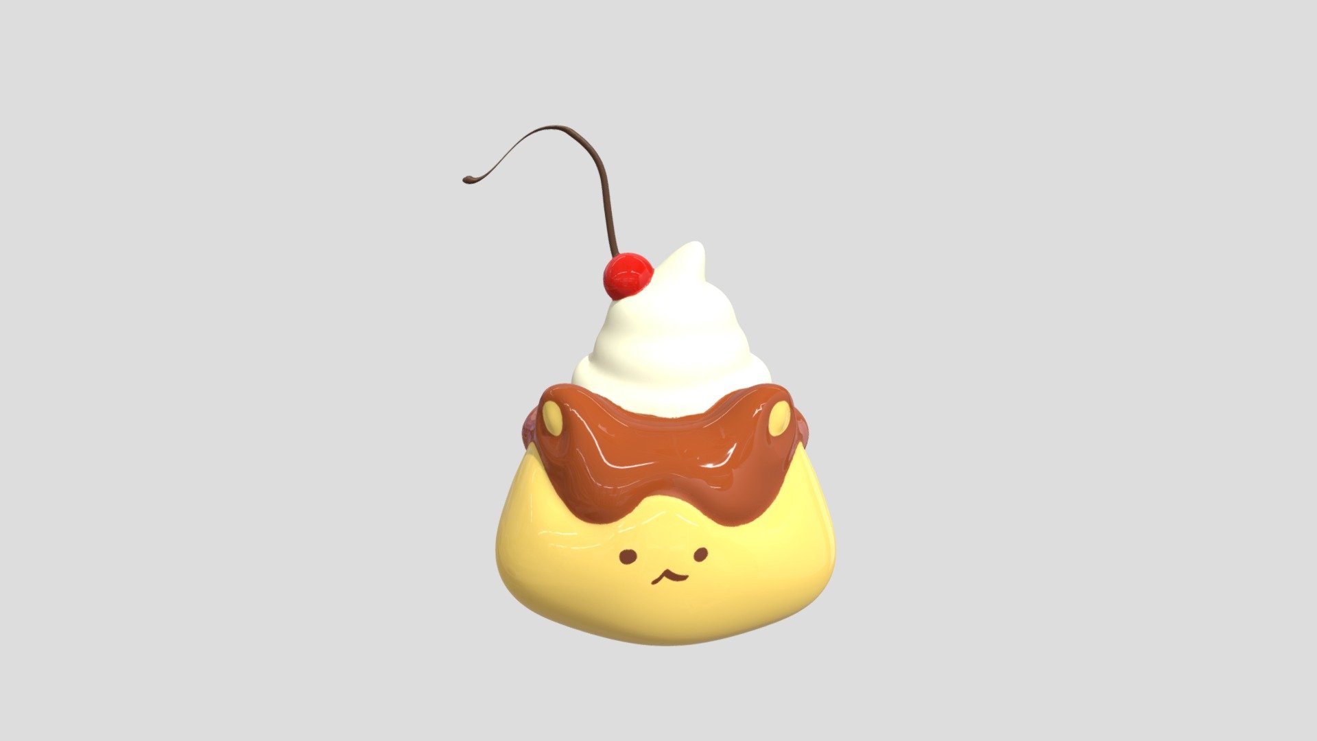 Pudding 🍮 - 3D model by trinityparham [17e42ae] - Sketchfab
