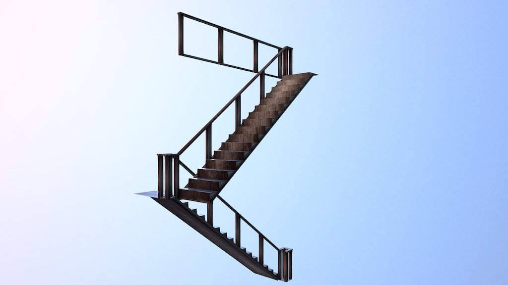 Stair - Download Free 3D model by IProZenoN [17e48e0] - Sketchfab