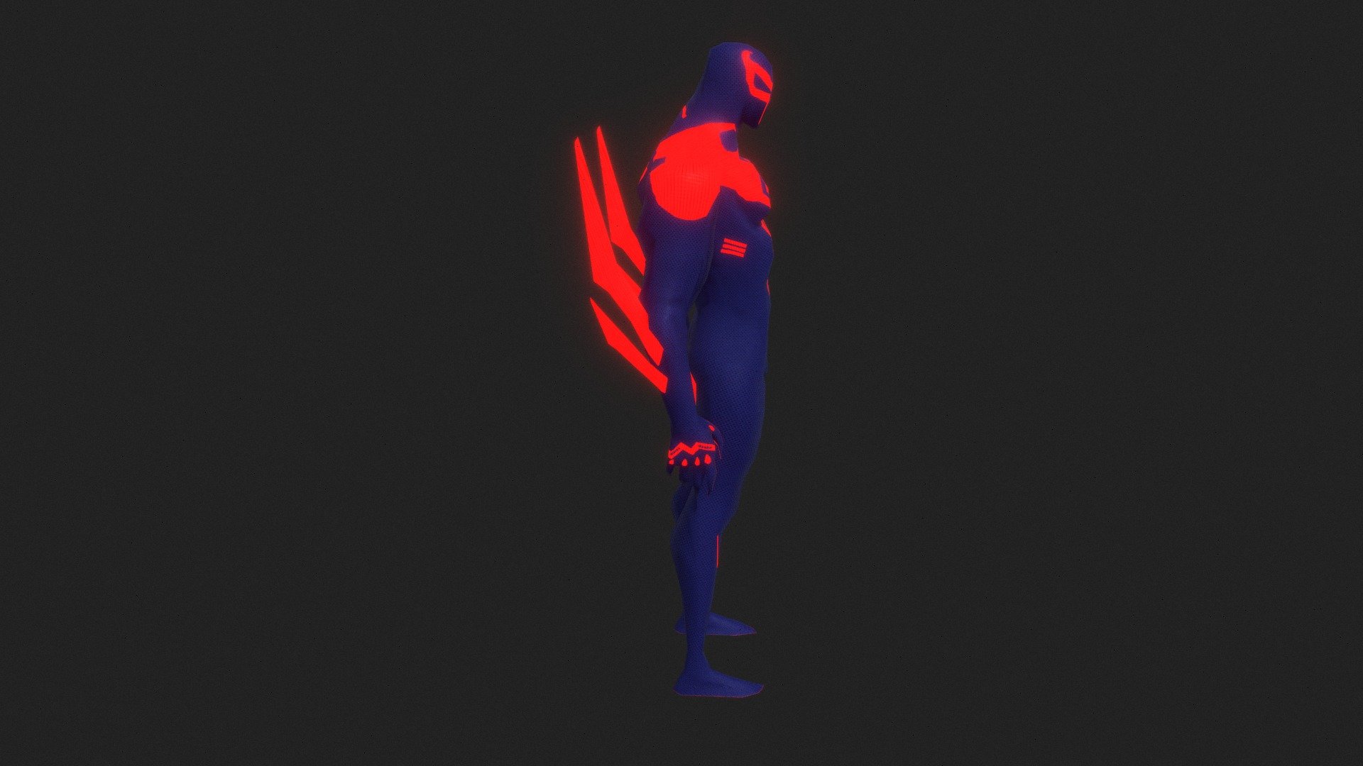Spider-Man 2099 Model. - 3D model by Hammad (@hammadshahid964) [17e4bb7 ...