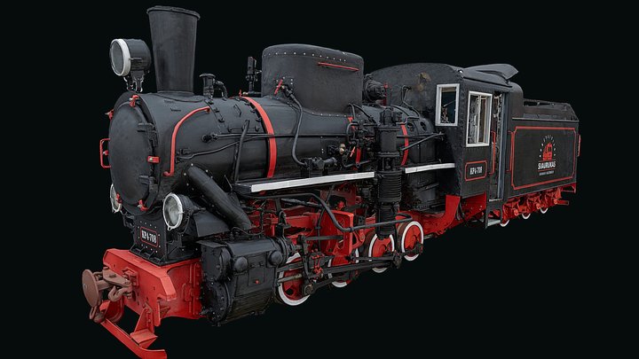 Locomotive 3D models - Sketchfab
