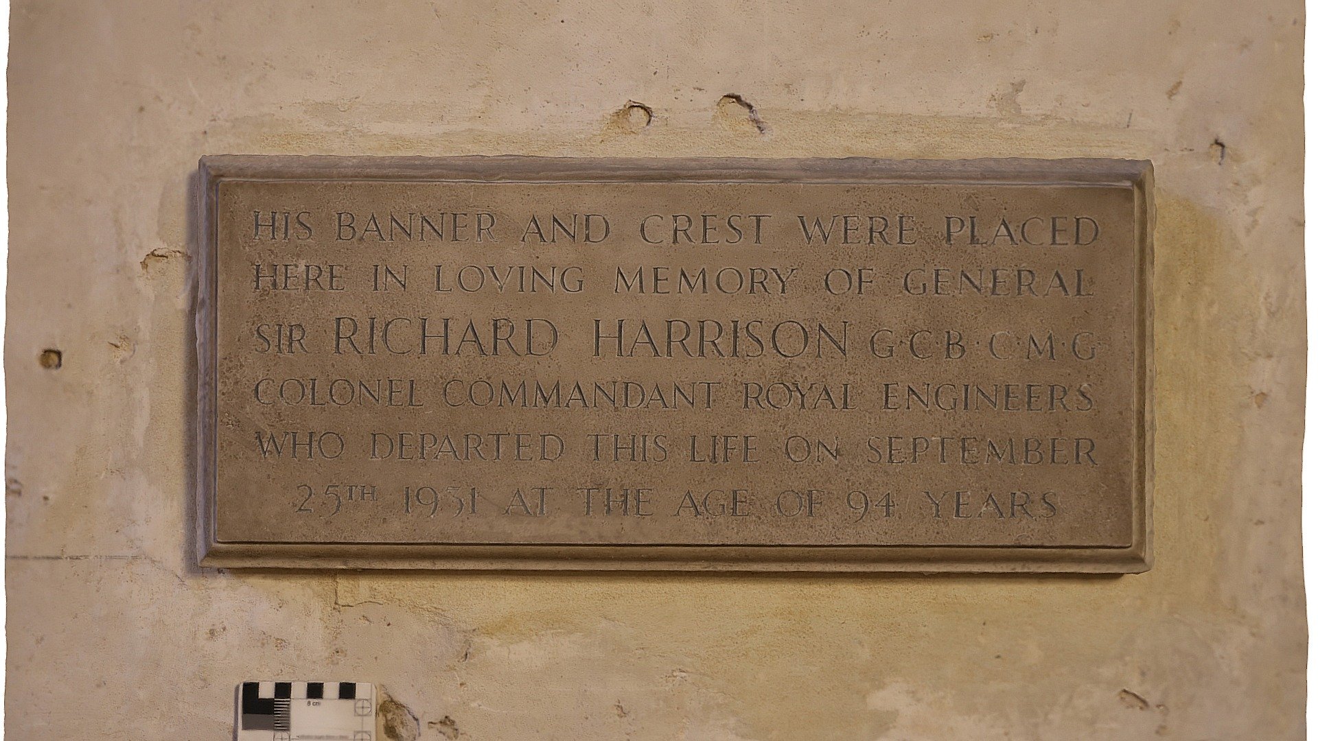 Richard Harrison memorial - 3D model by Rochester Cathedral ...
