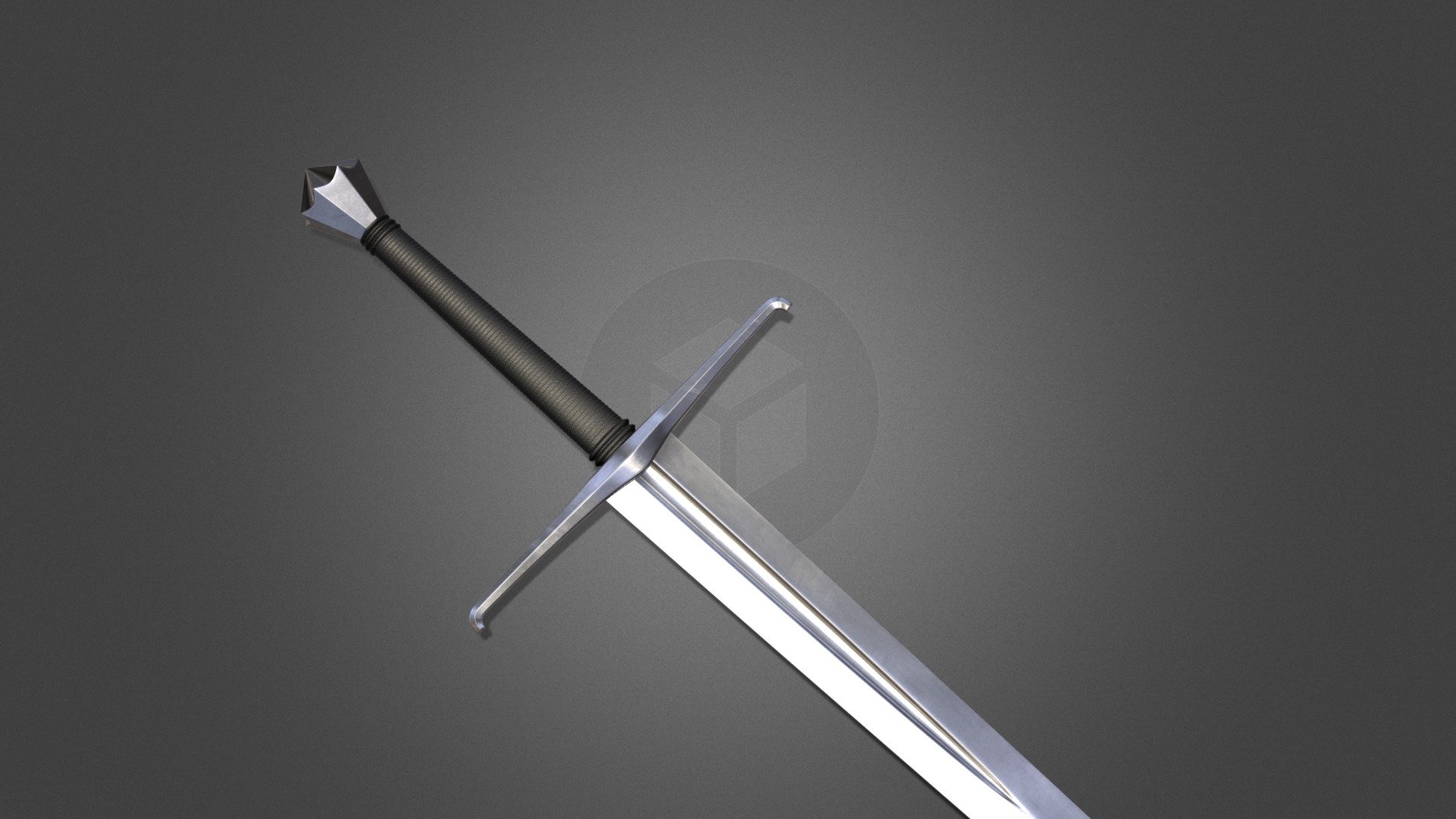 Medieval Longsword (Oakeshott Type XVIIIa) - Download Free 3D model by ...