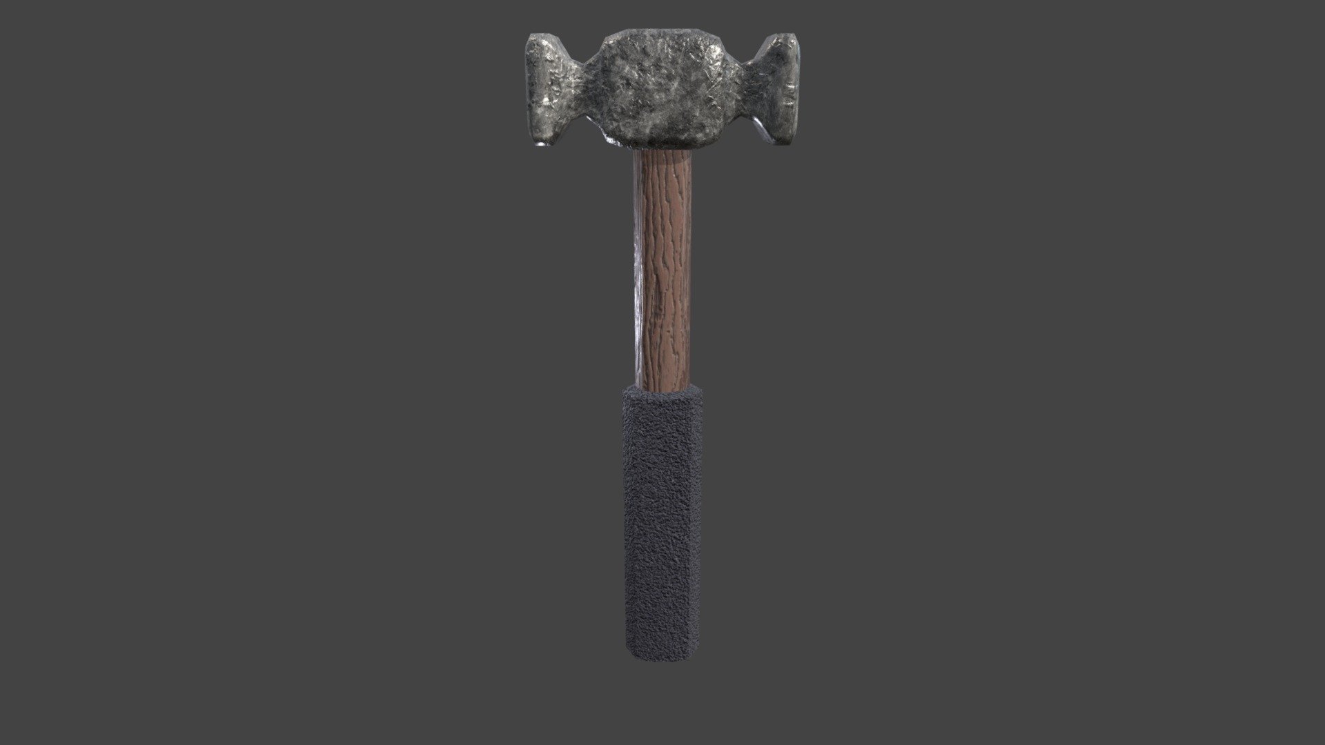Textured Hammer - Download Free 3D model by hadleyrhales [17e7233 ...