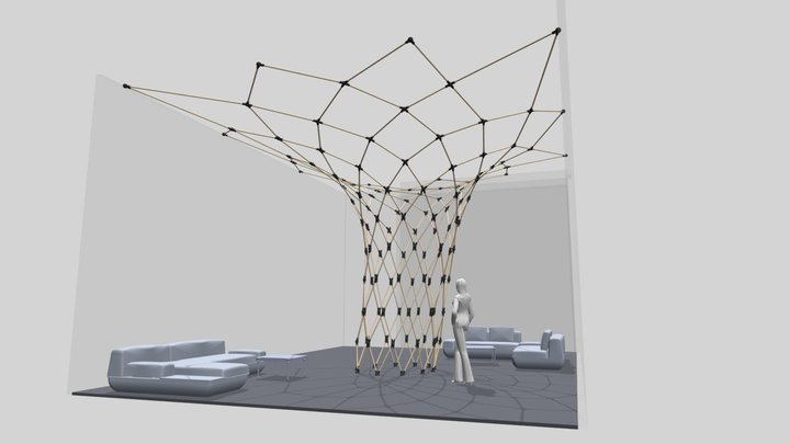 Gridshell 3D models - Sketchfab