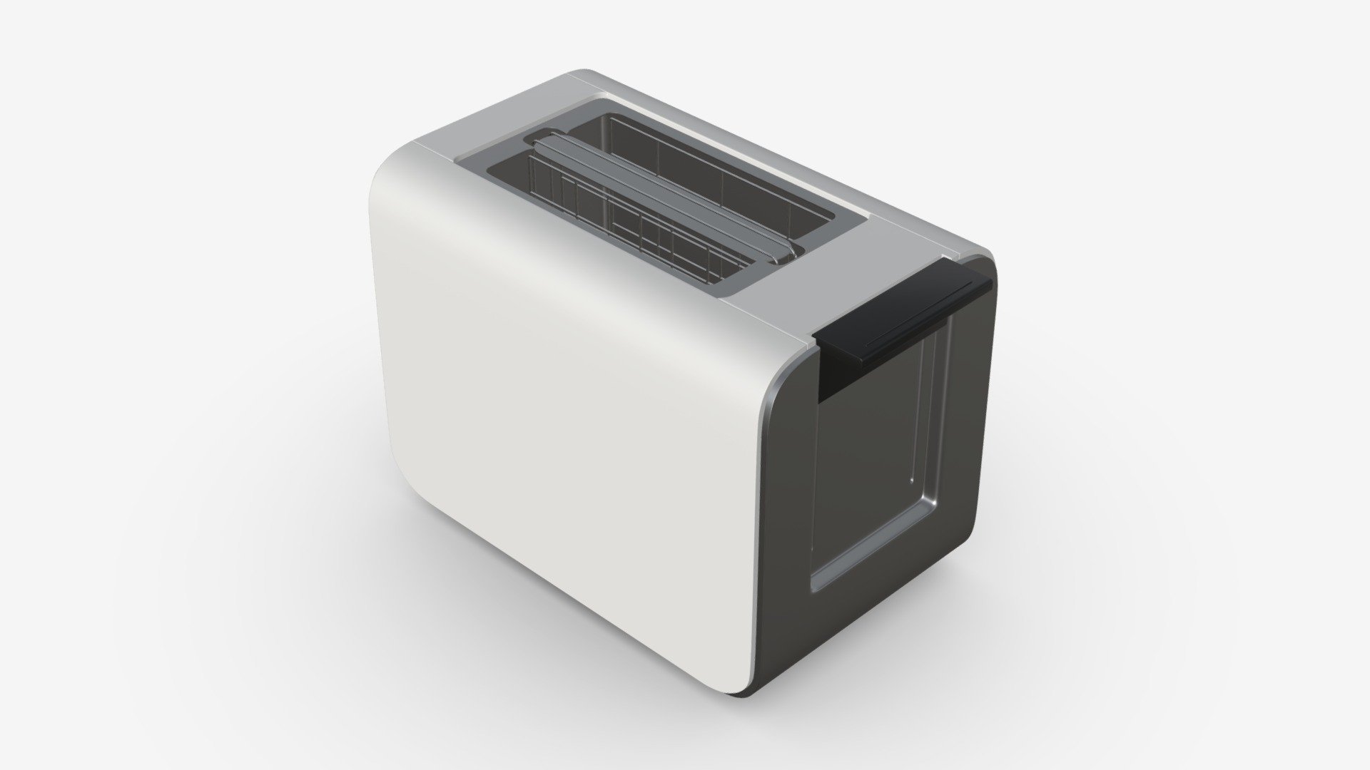Electric modern toaster white - Buy Royalty Free 3D model by HQ3DMOD ...