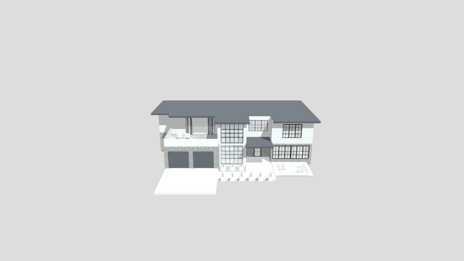 Simple Modern - Download Free 3D model by Home Design 3D (@homedesign3d ...
