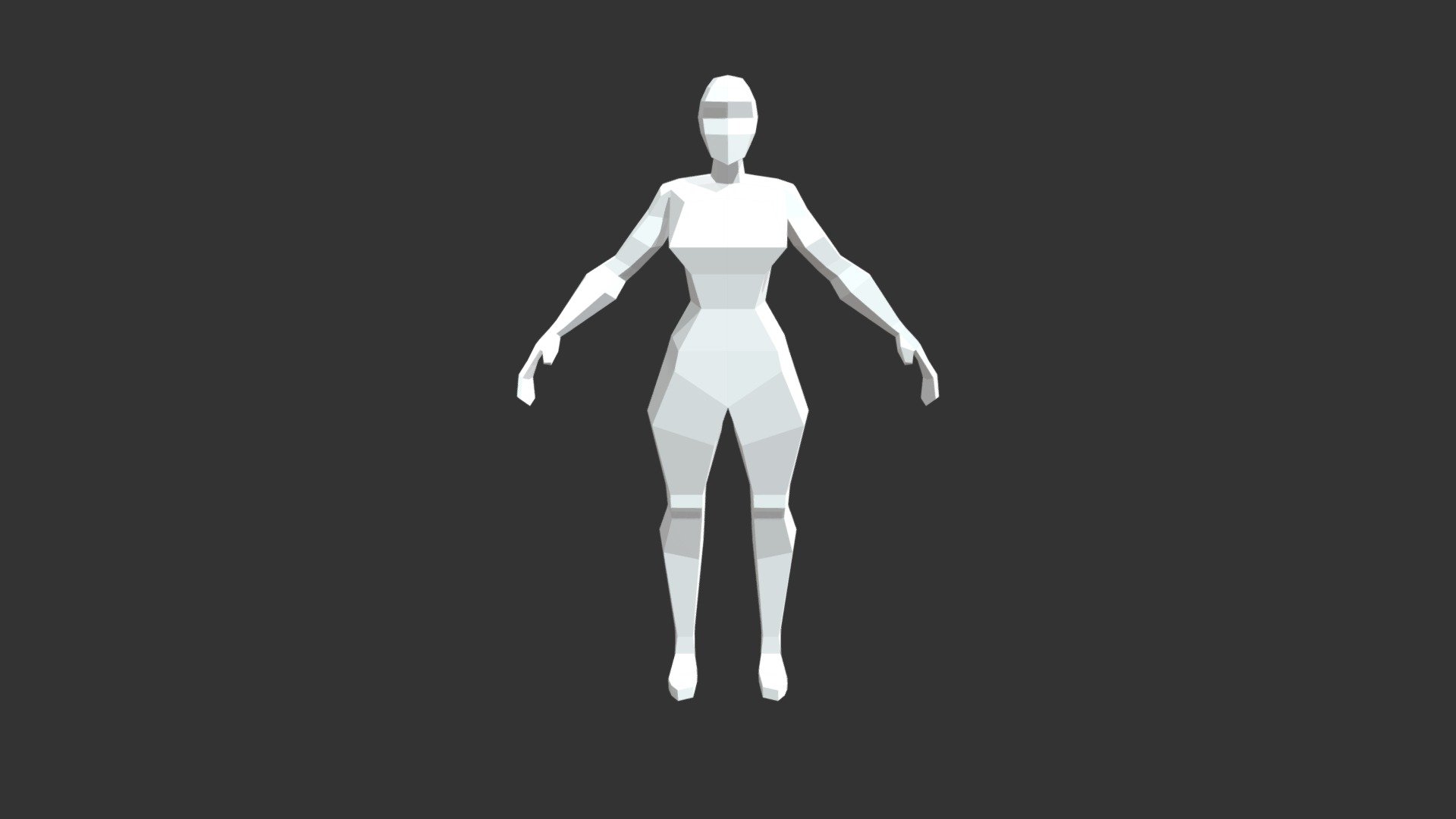 Low Poly Complex Female Character Base - 3D model by Arsenii ...