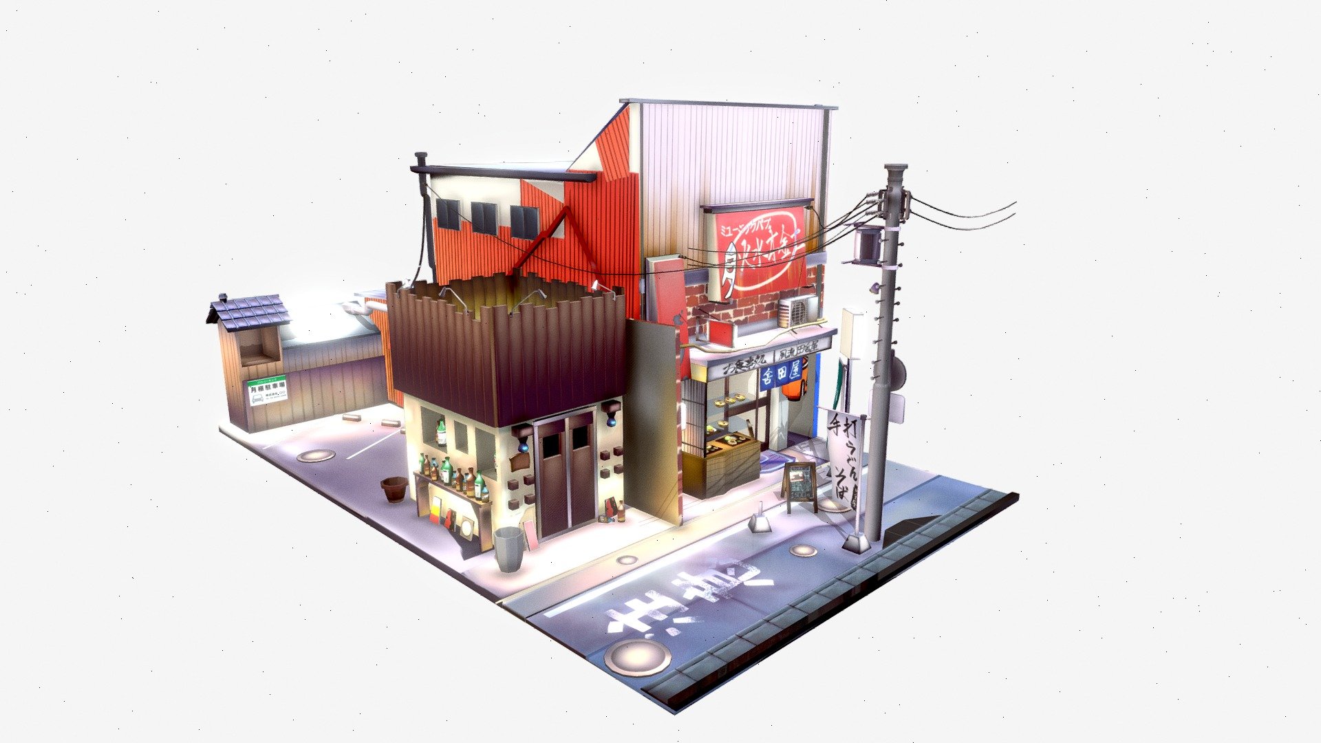 mobile game modeling a1 - 3D model by MAI0620 [17e9e9a] - Sketchfab