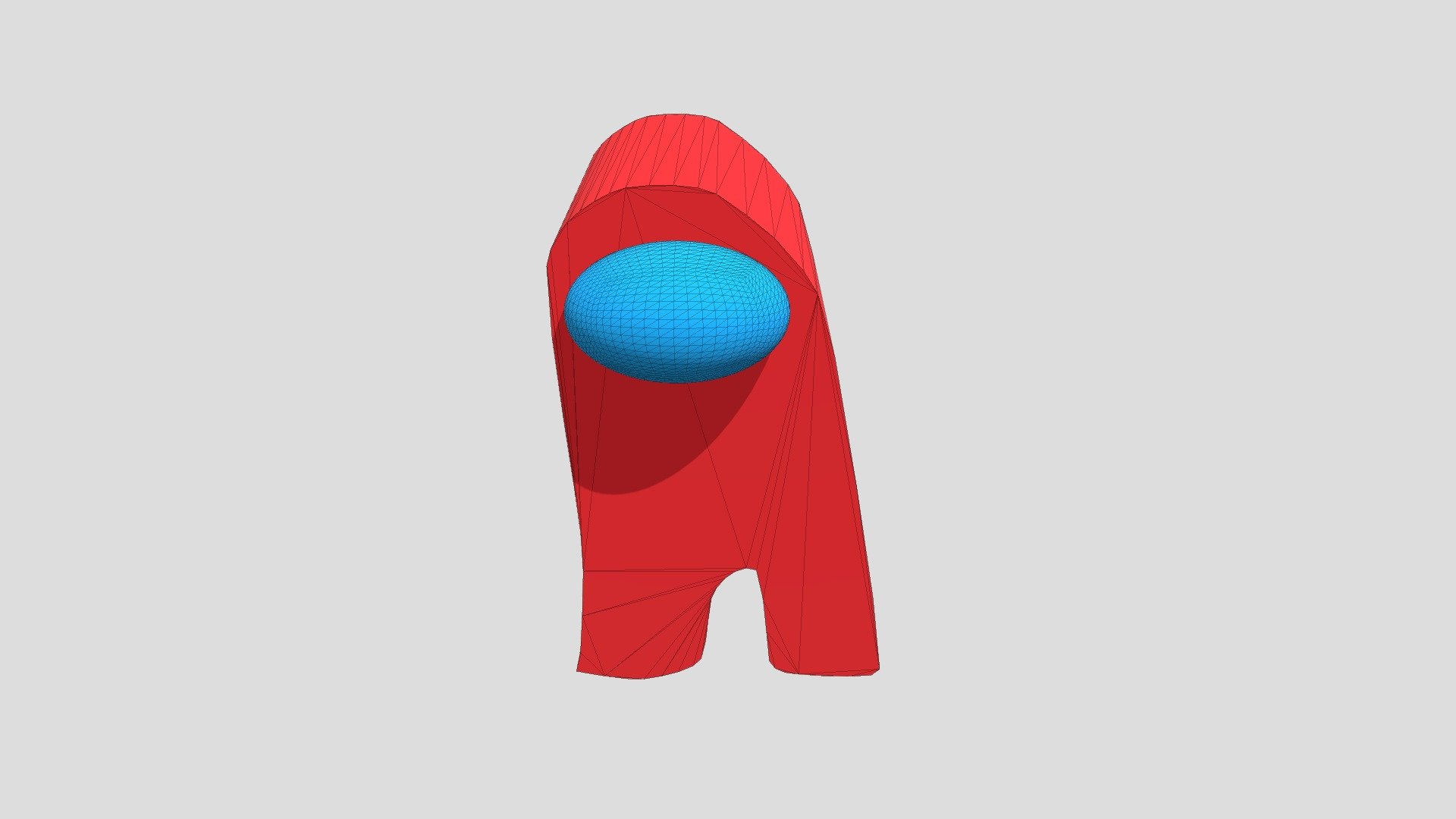 Simple Among Us Sus - Download Free 3D model by Maker3000 ...